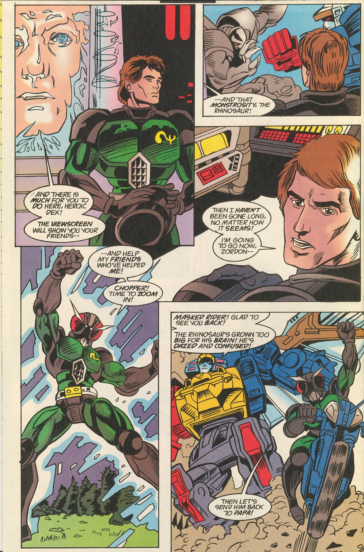 Read online Masked Rider comic - Issue # Full