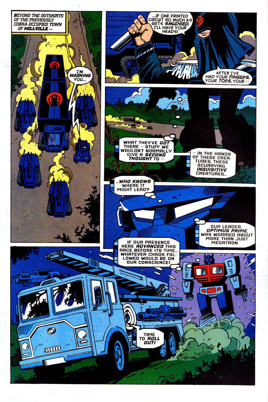 Read online Transformers: Generation 2 comic - Issue #2