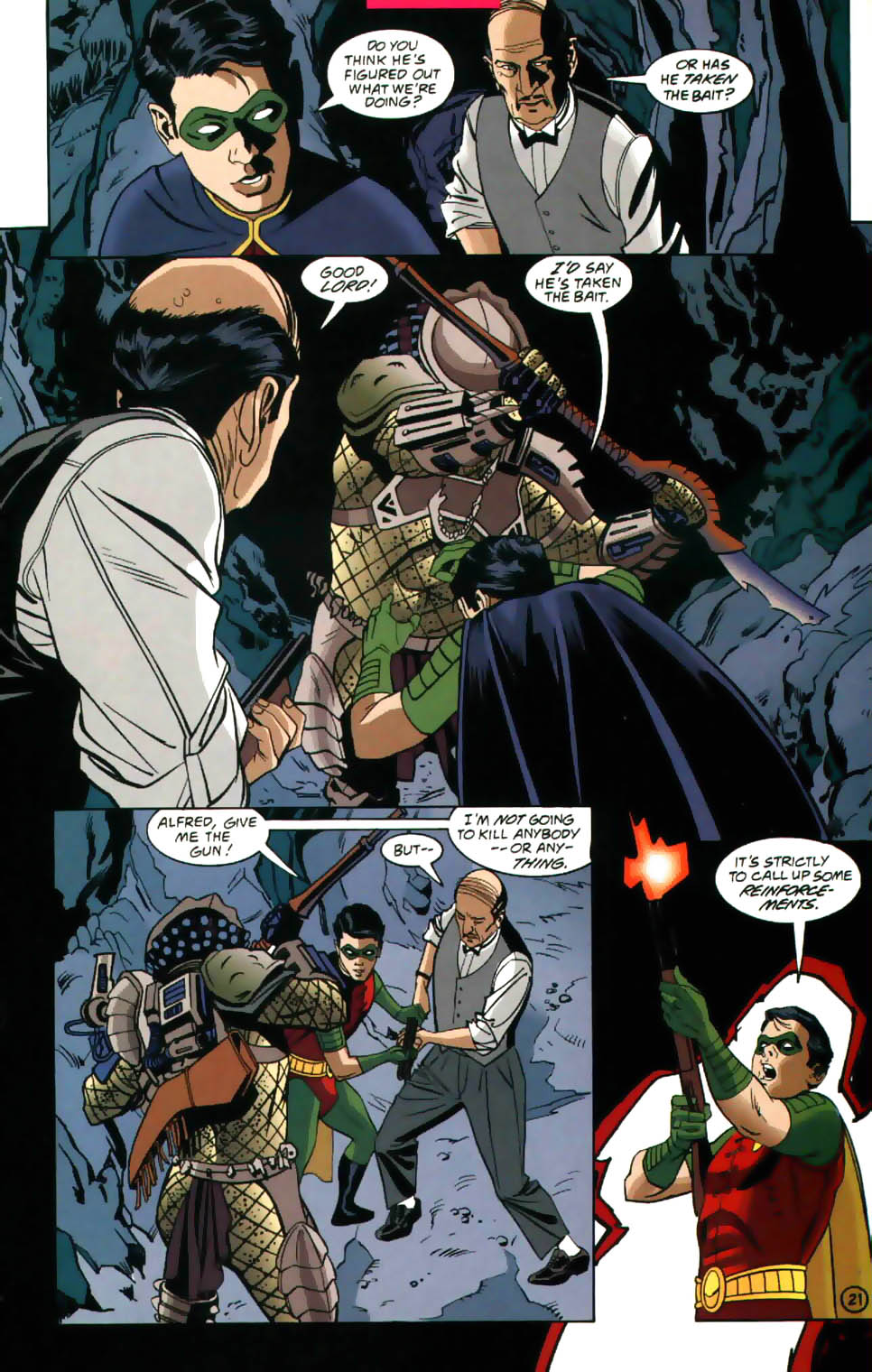 Read online Batman/Predator III comic - Issue #4