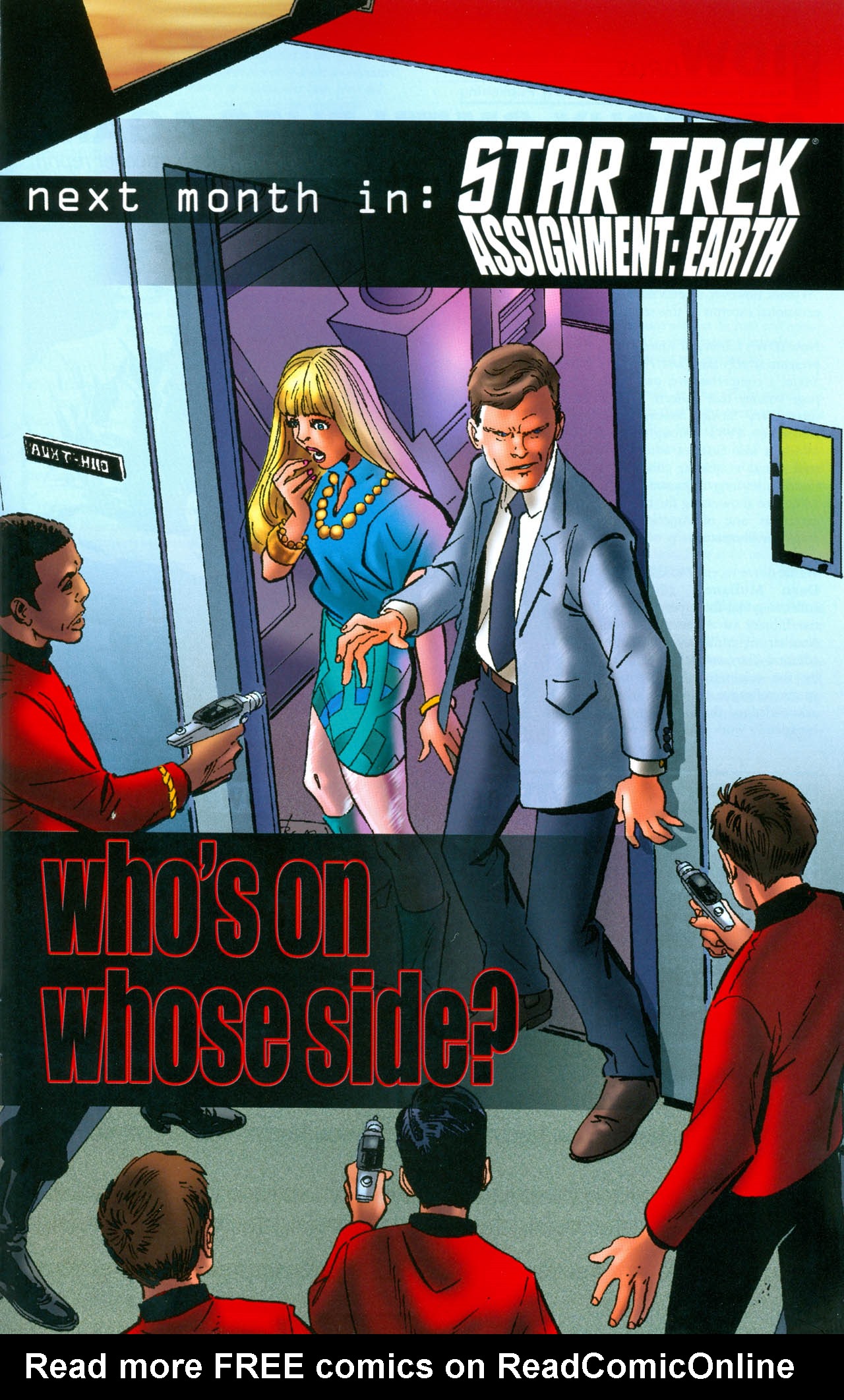 Read online Star Trek: Assignment: Earth comic - Issue #1