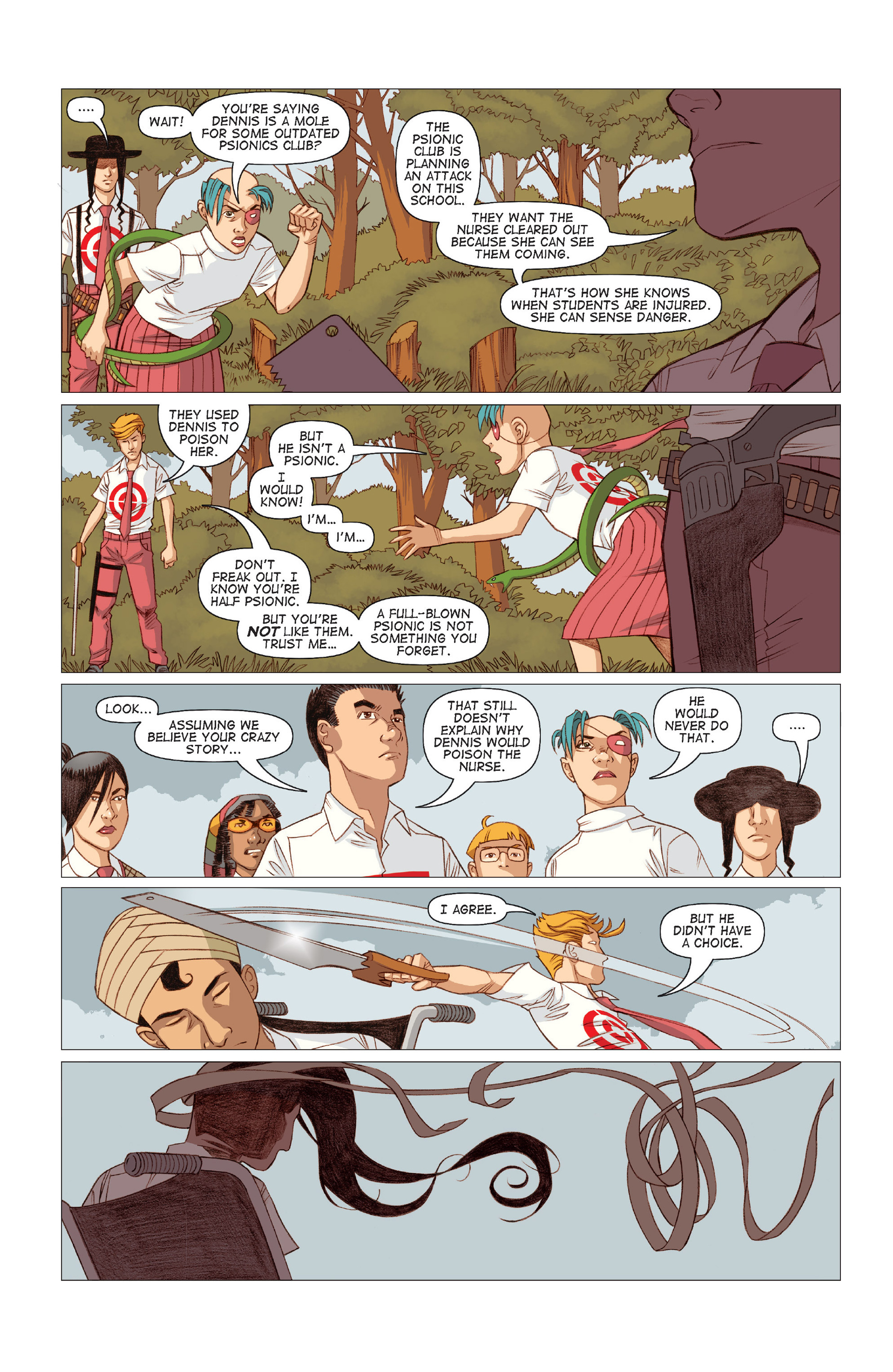 Read online Five Weapons comic - Issue #9