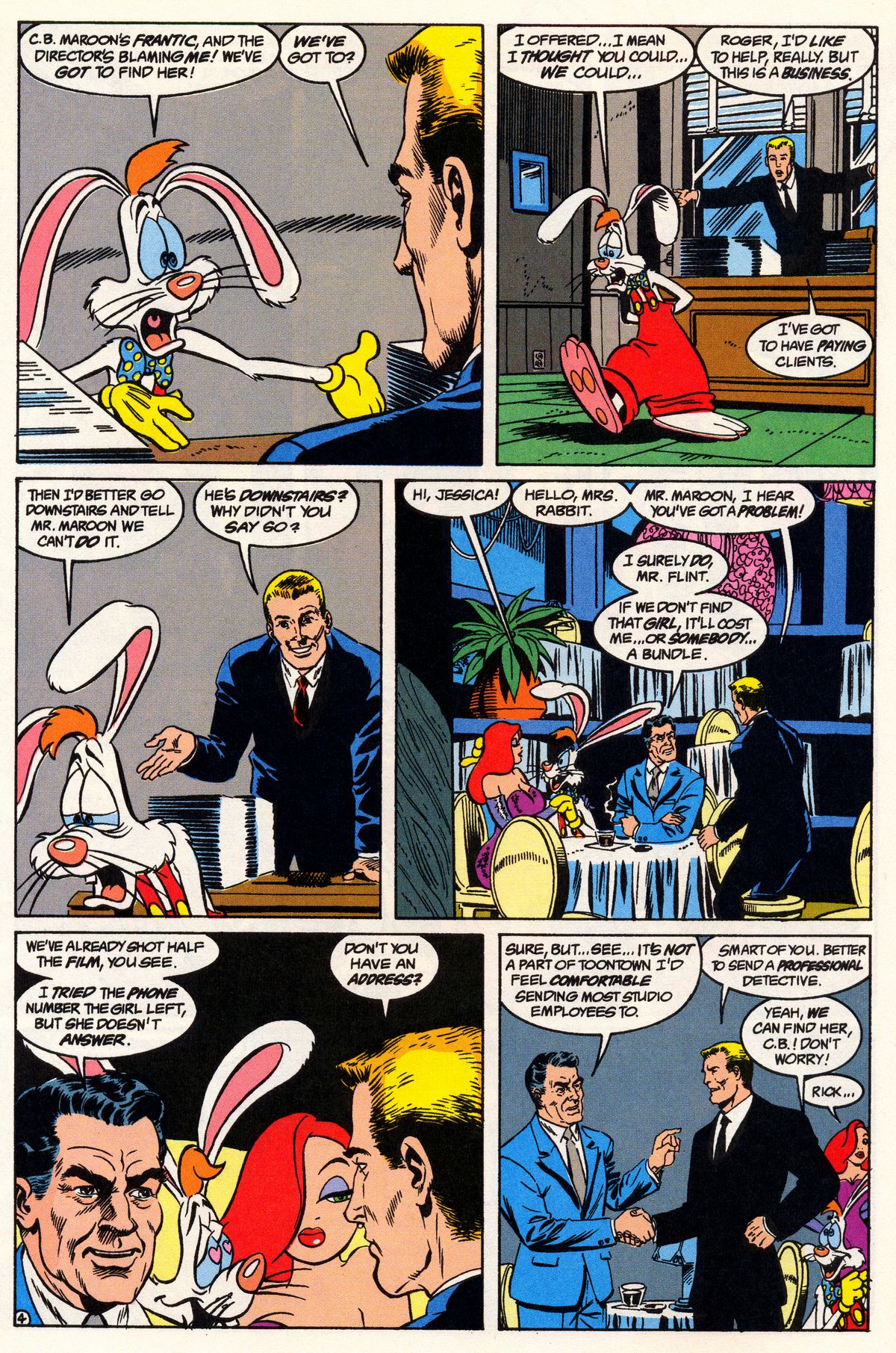Read online Roger Rabbit comic - Issue #2