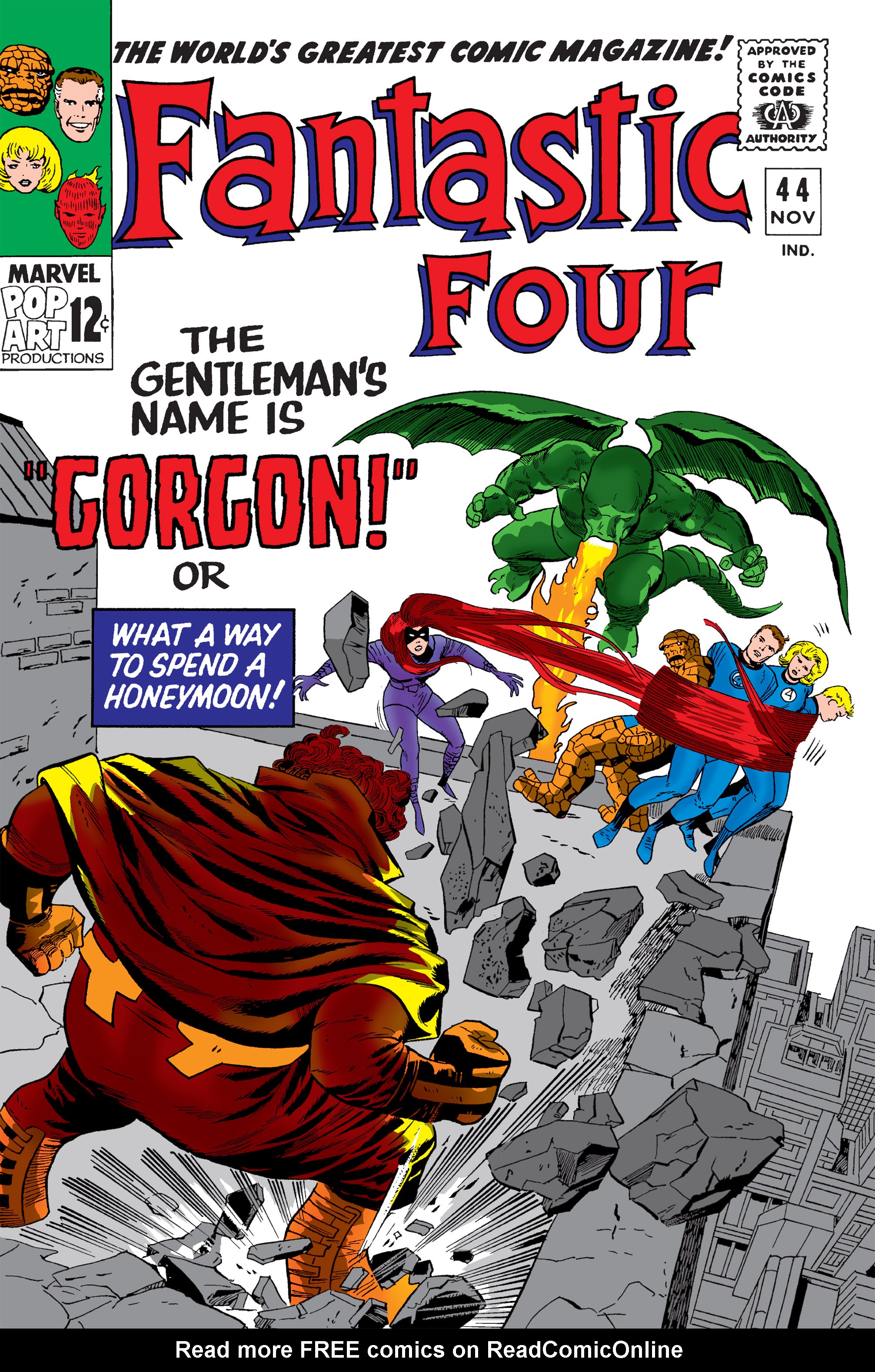 Read online Fantastic Four (1961) comic - Issue #44