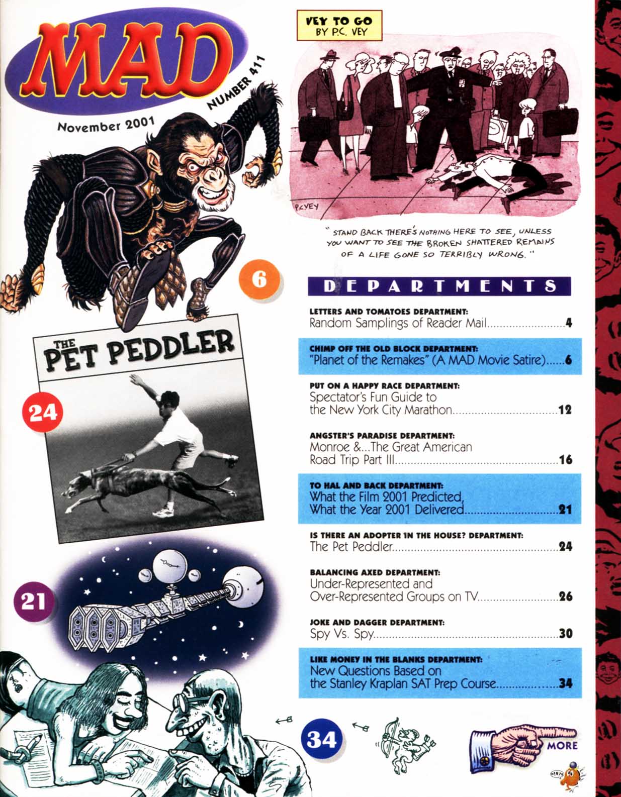 Read online MAD comic - Issue #411