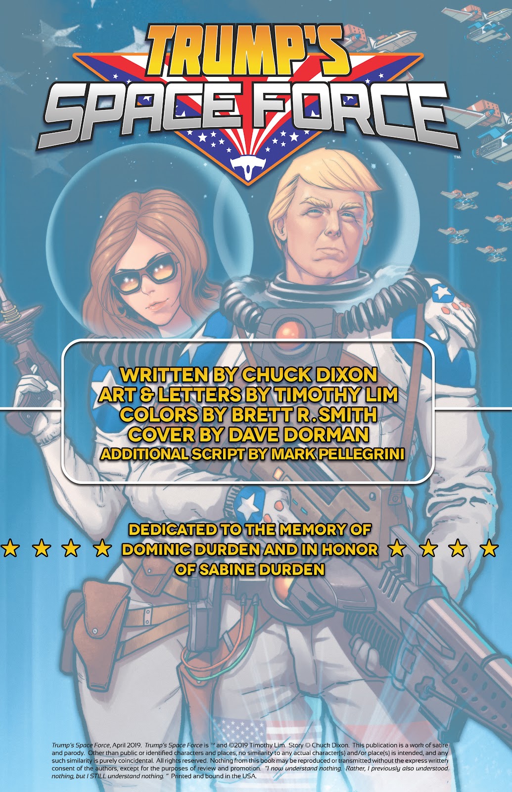 Read online Trump's Space Force comic - Issue # Full