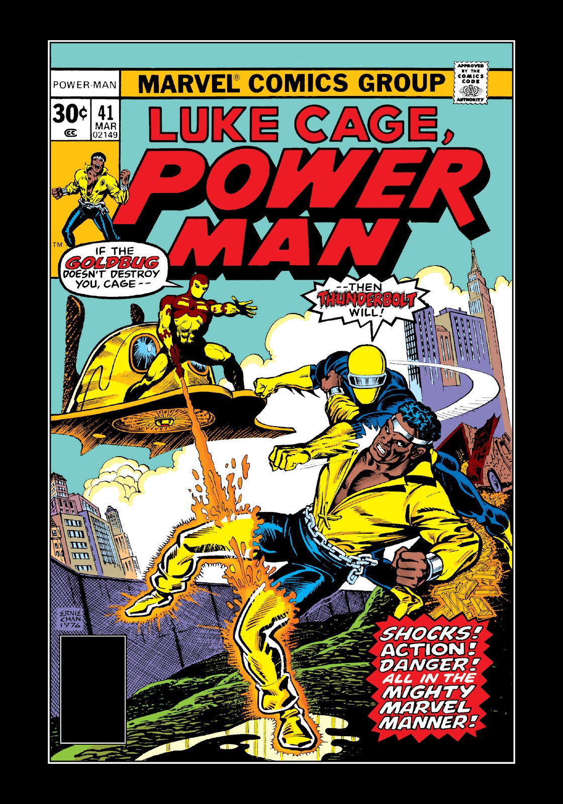 Read online Marvel Masterworks: Luke Cage, Power Man comic - Issue ...