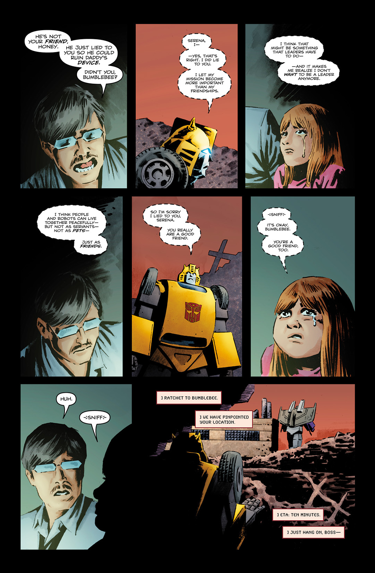 Read online The Transformers: Bumblebee comic - Issue #4