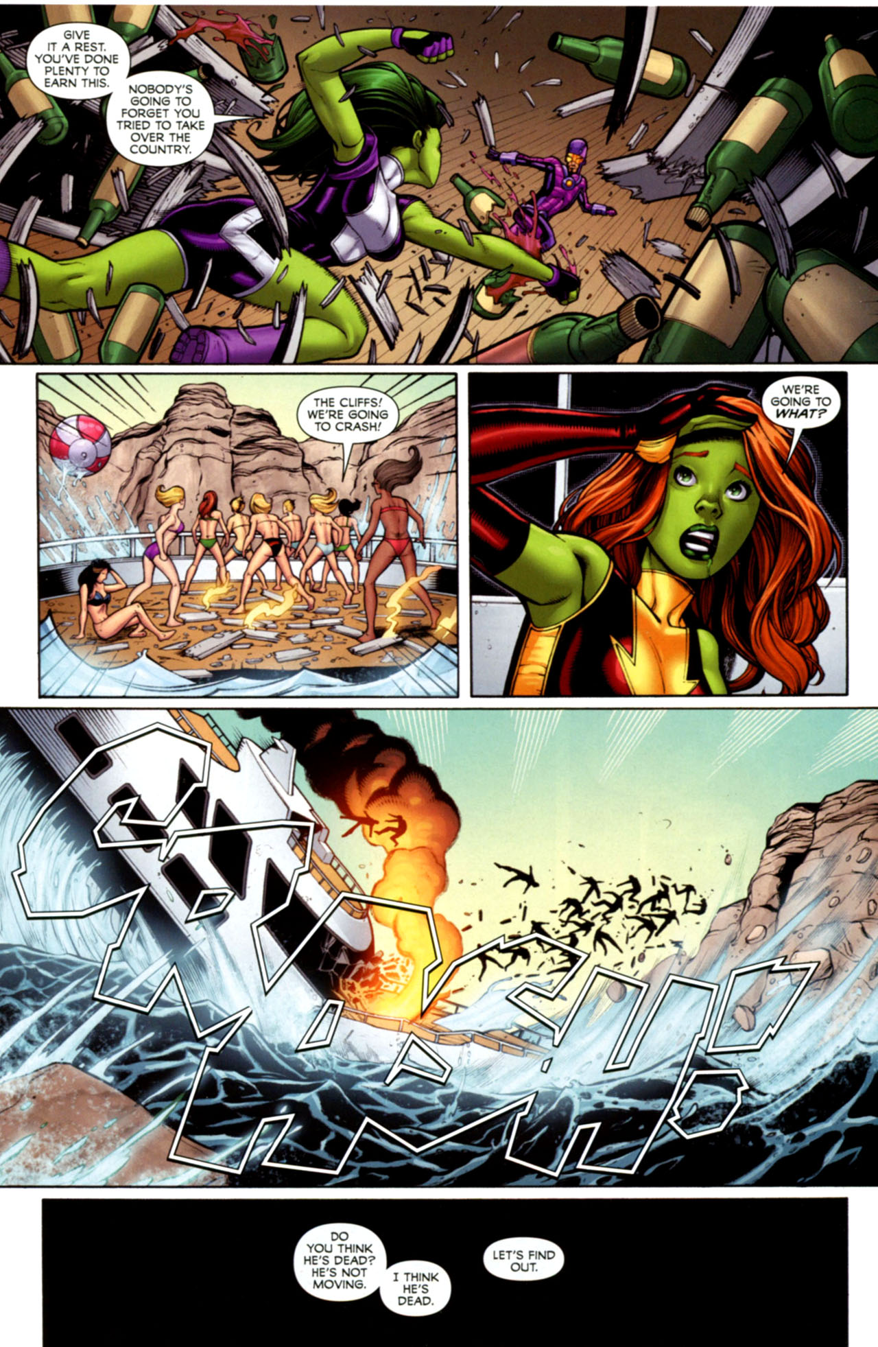 Read online She-Hulks comic - Issue #1
