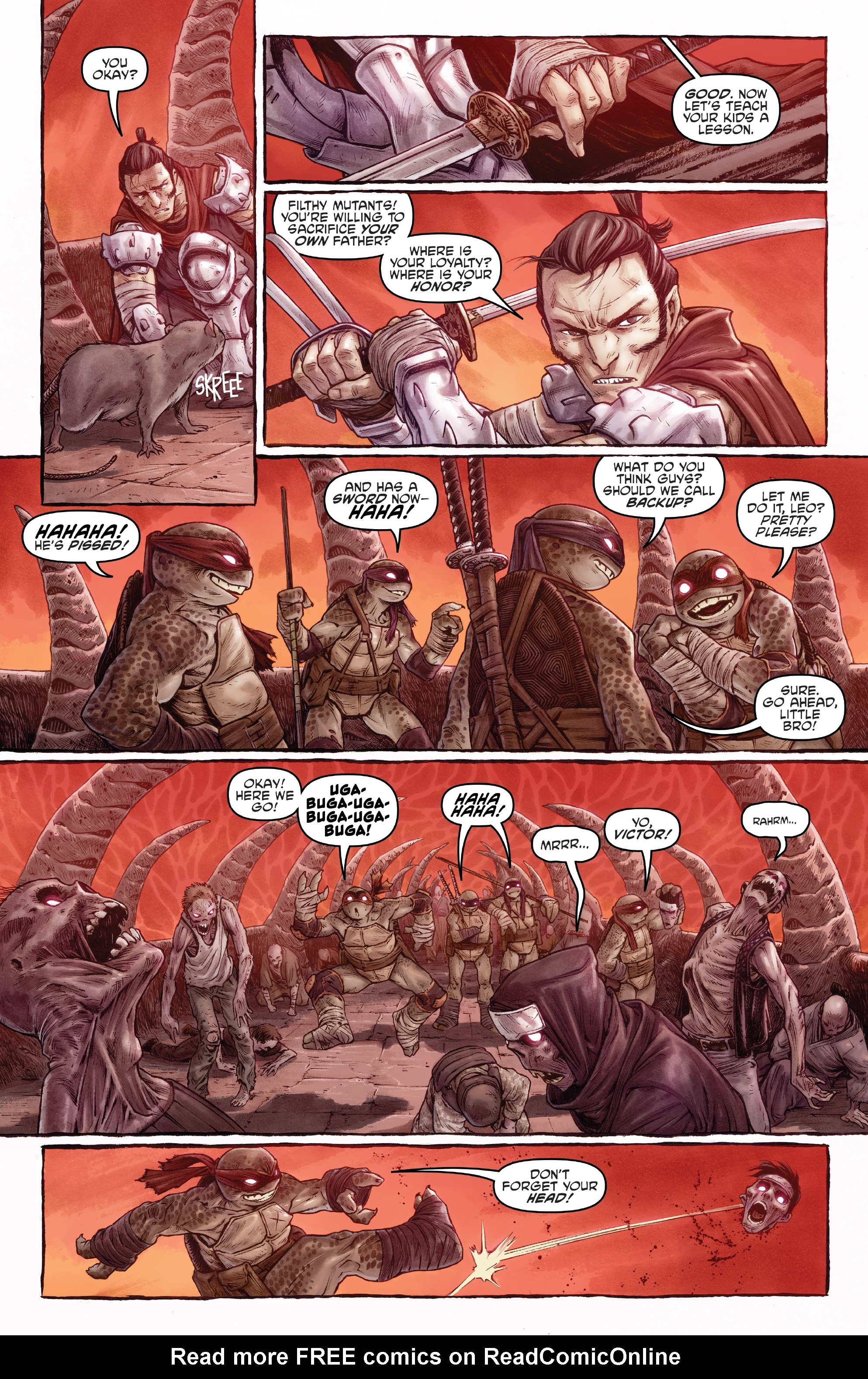 Read online Teenage Mutant Ninja Turtles: Shredder in Hell comic - Issue #2