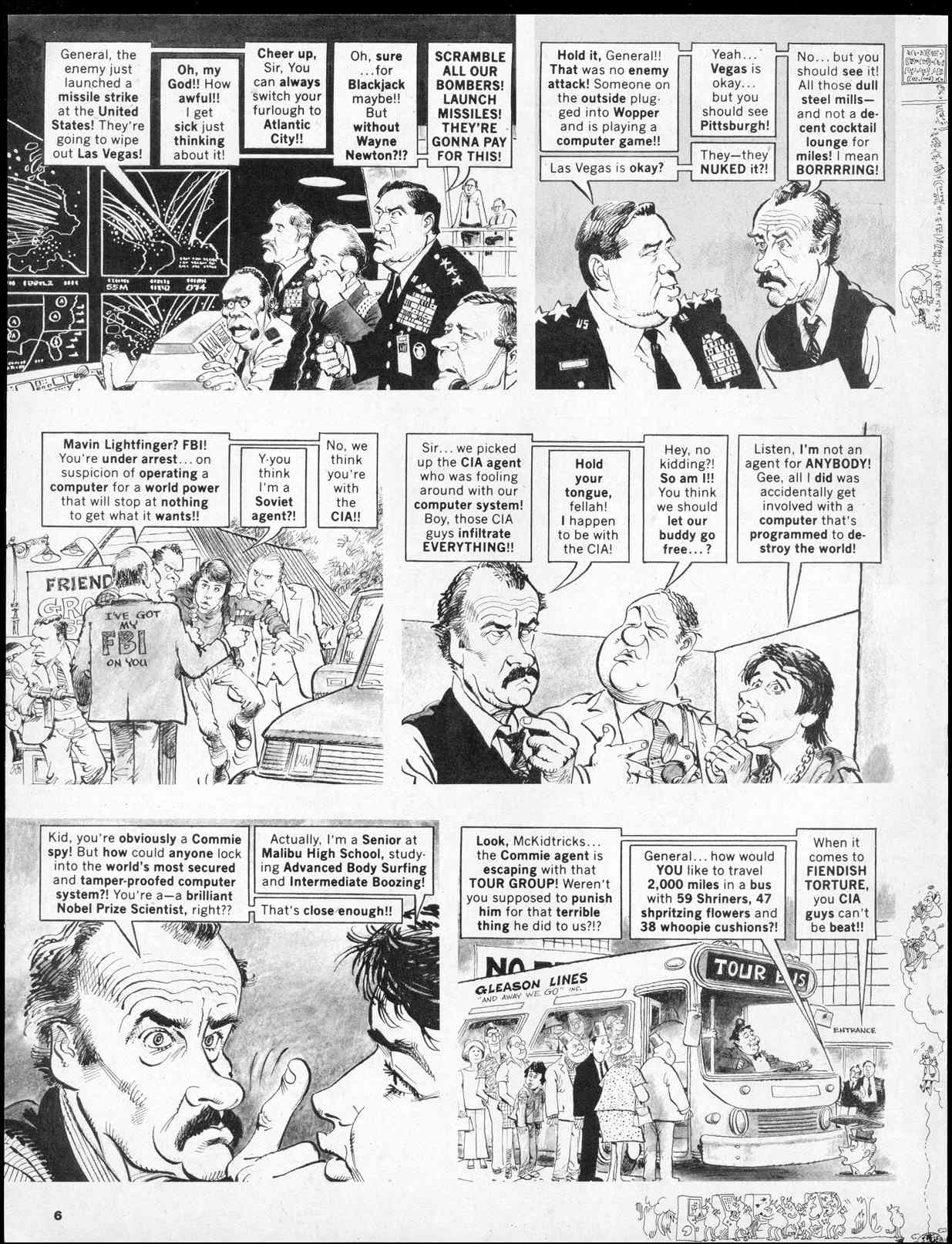 Read online MAD comic - Issue #244