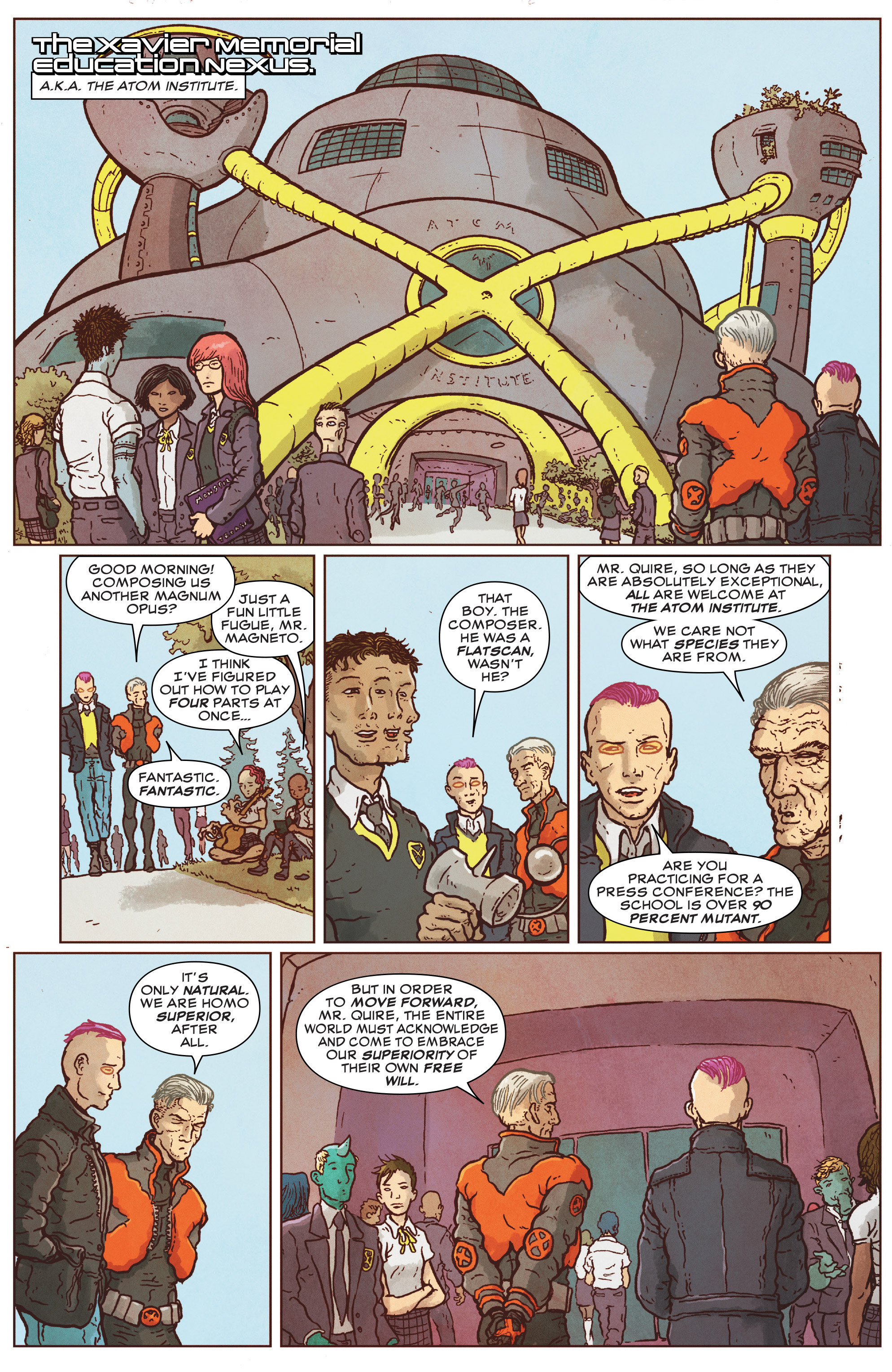 Read online E is for Extinction comic - Issue #1