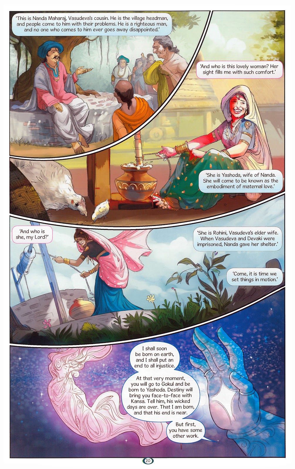 Read online Krishna: Defender of Dharma comic - Issue # TPB (Part 1)
