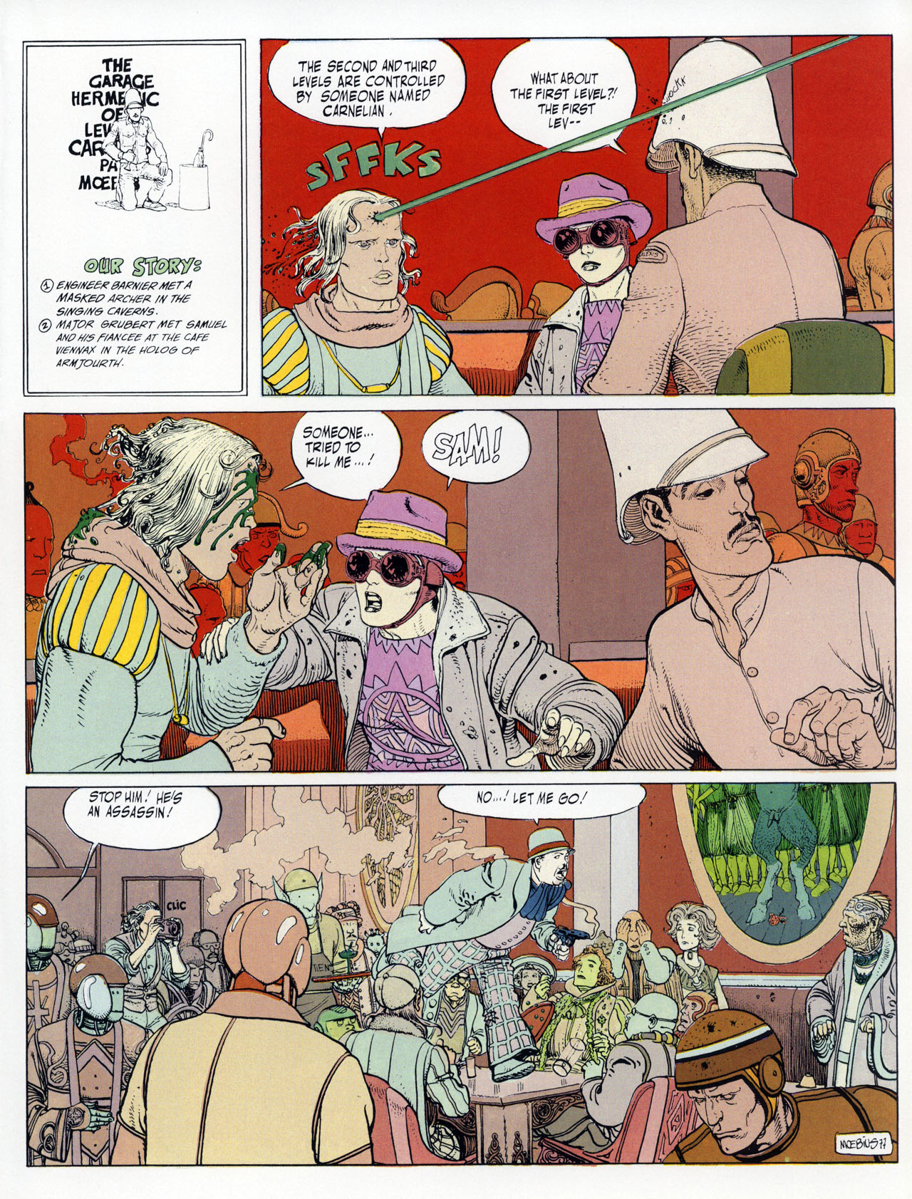 Read online Epic Graphic Novel: Moebius comic - Issue # TPB 3