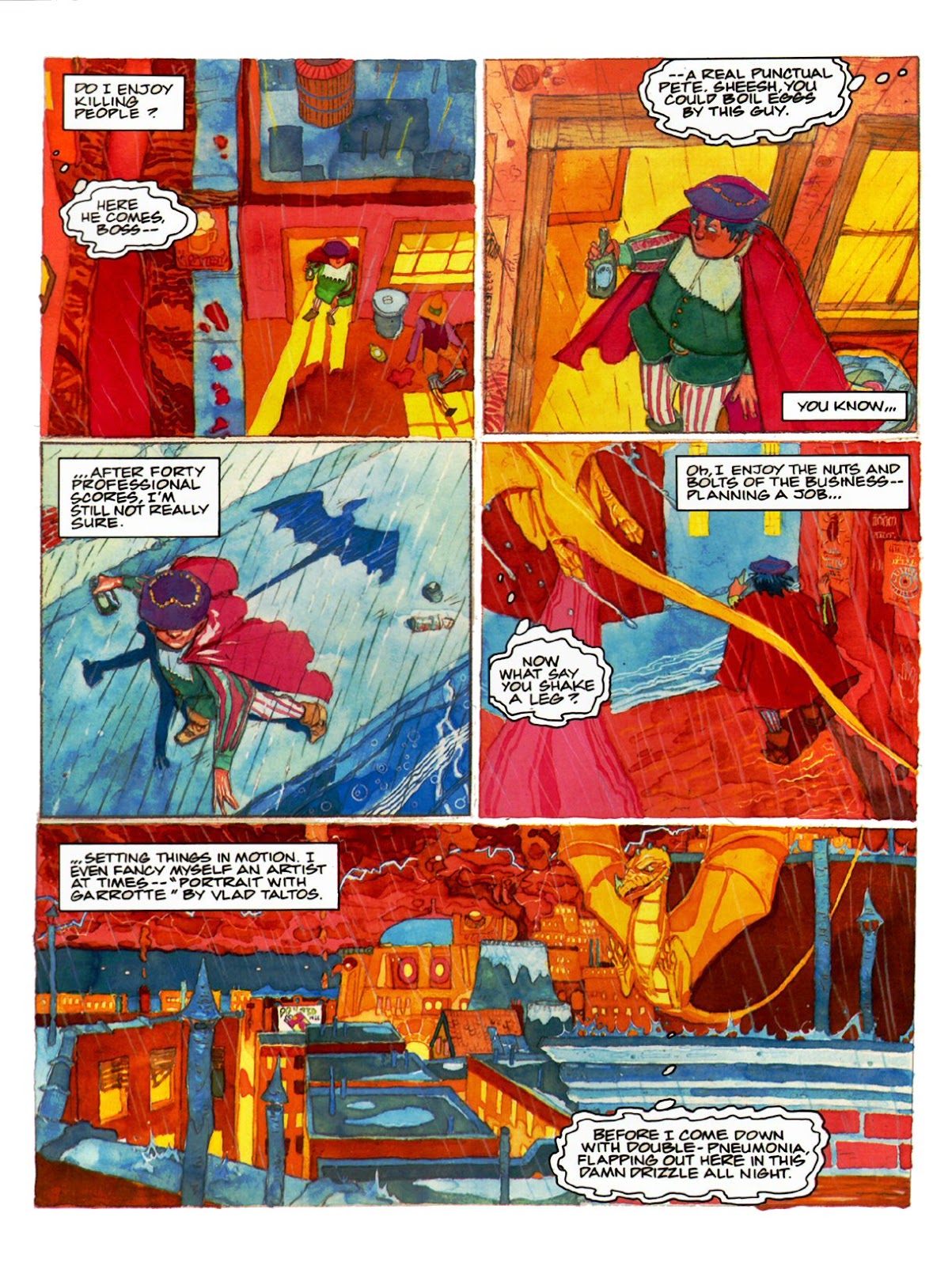 Read online Jhereg: The Graphic Novel comic - Issue # Full