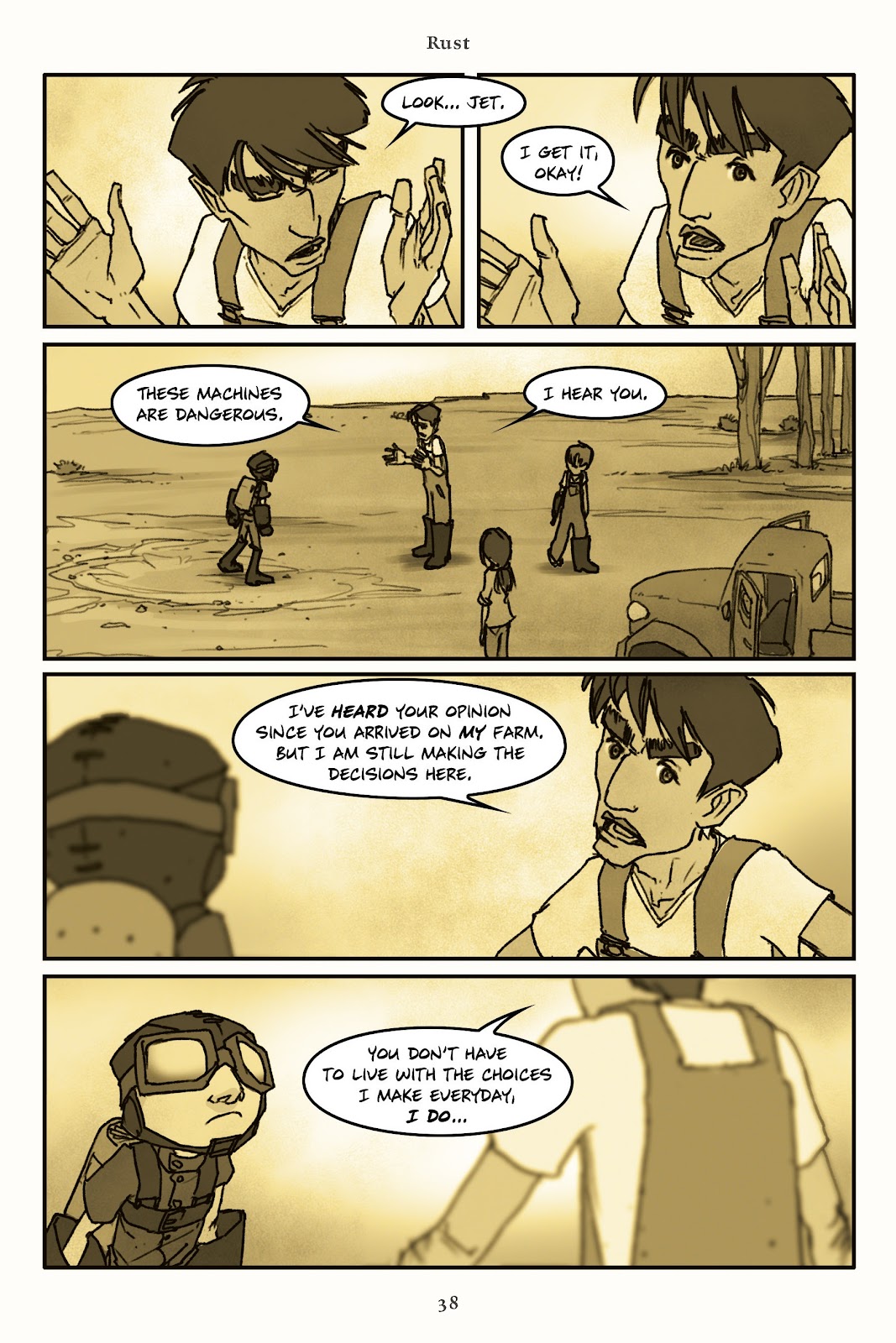 Read online Rust comic - Issue # TPB 3 (Part 1)
