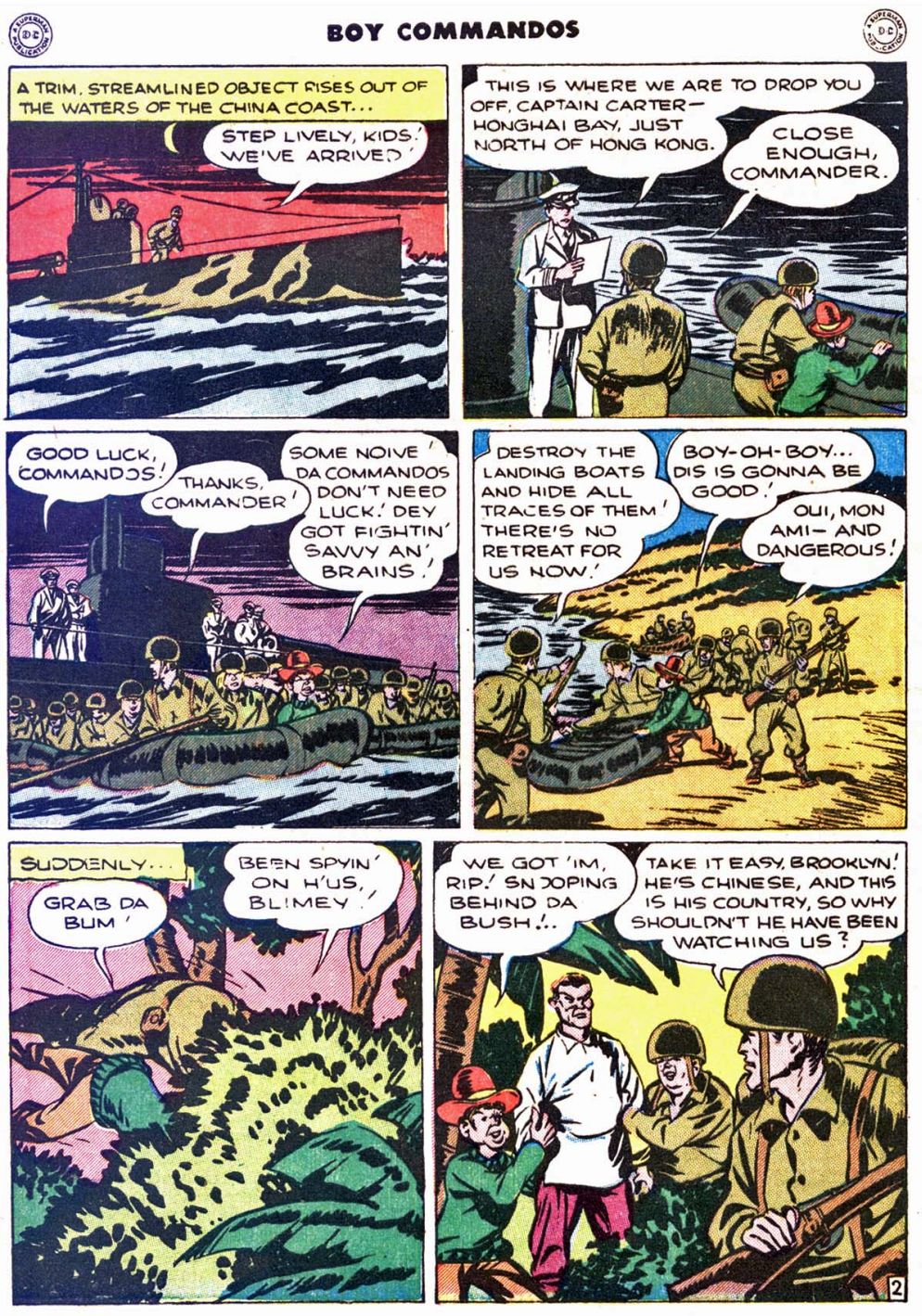 Read online Boy Commandos comic - Issue #12