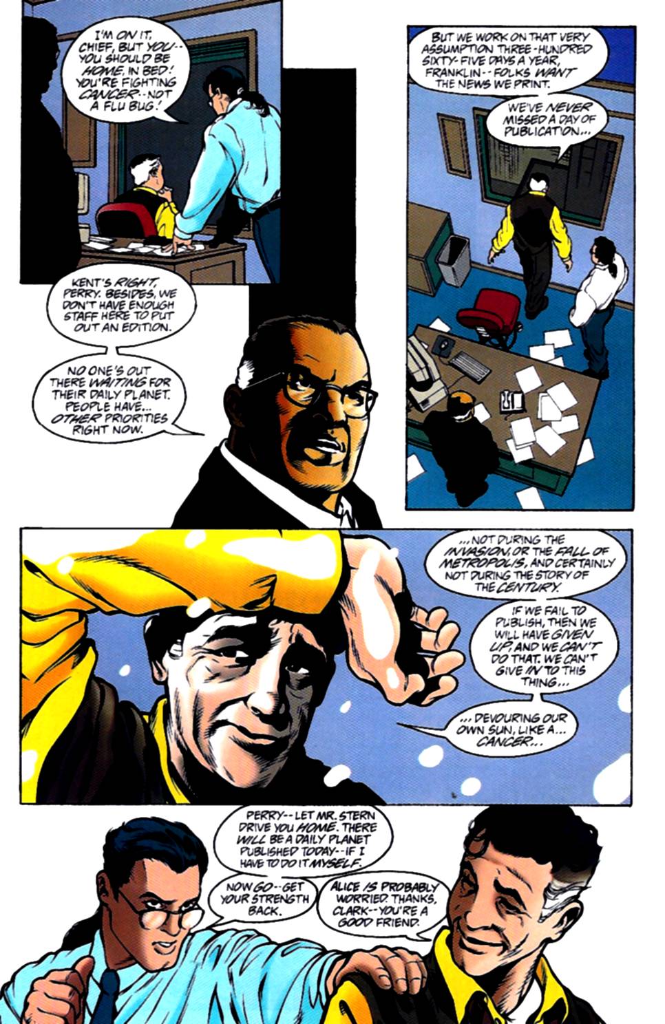 Read online Adventures of Superman (1987) comic - Issue #540 Read online Adventures of Superman (1987) comic - Issue #540