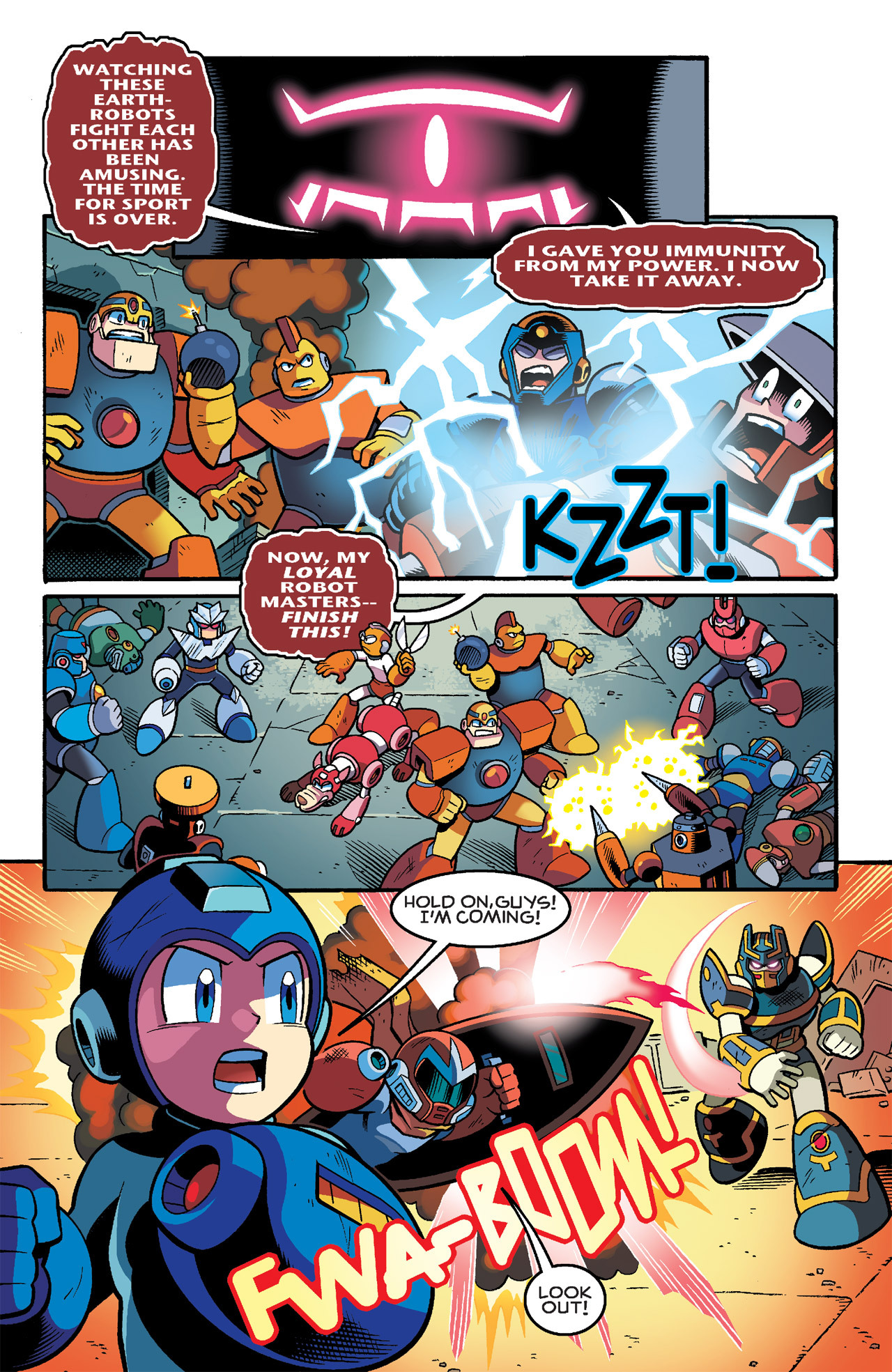 Read online Mega Man comic - Issue # _TPB 7