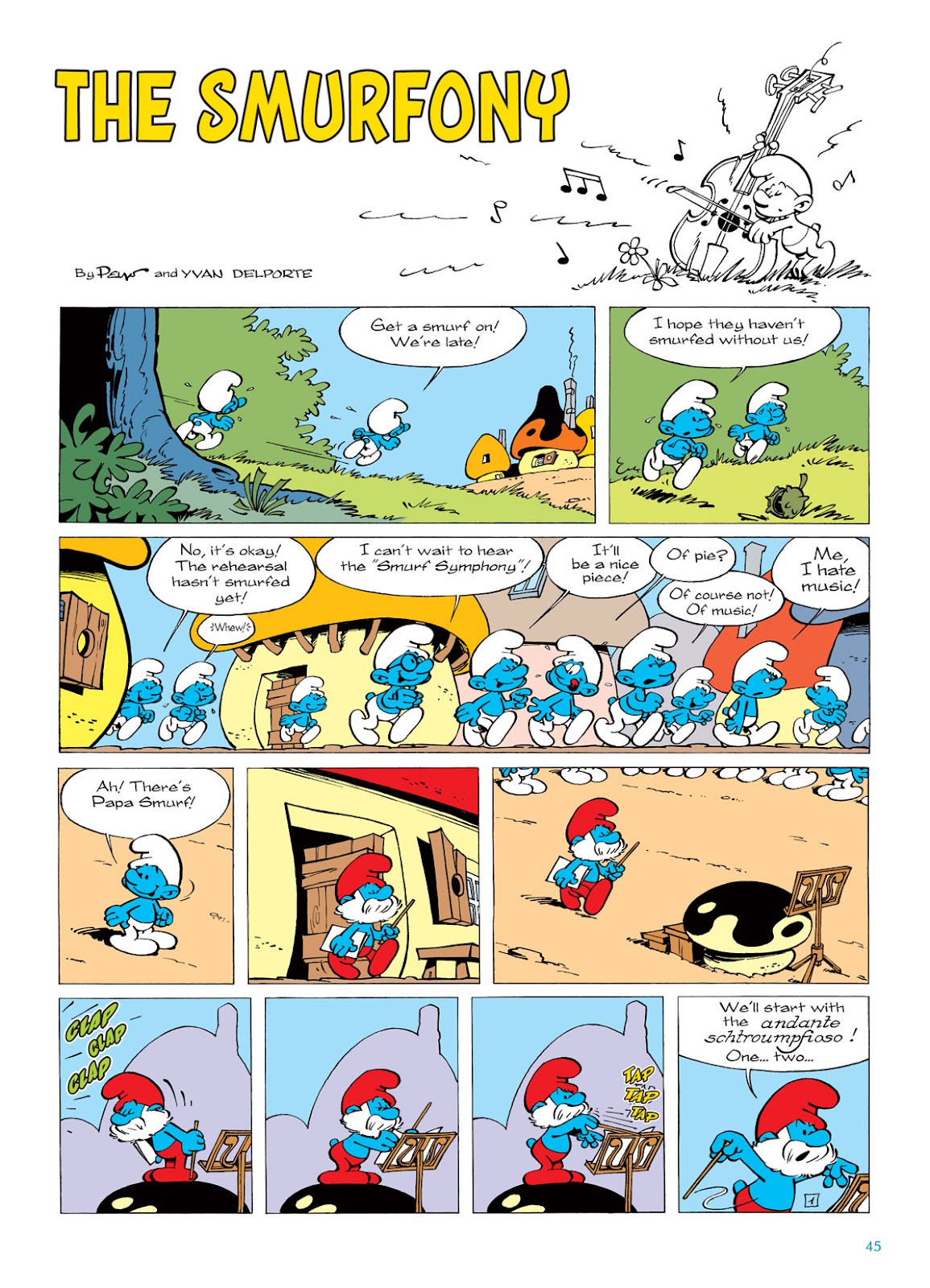 Read online The Smurfs comic - Issue #3