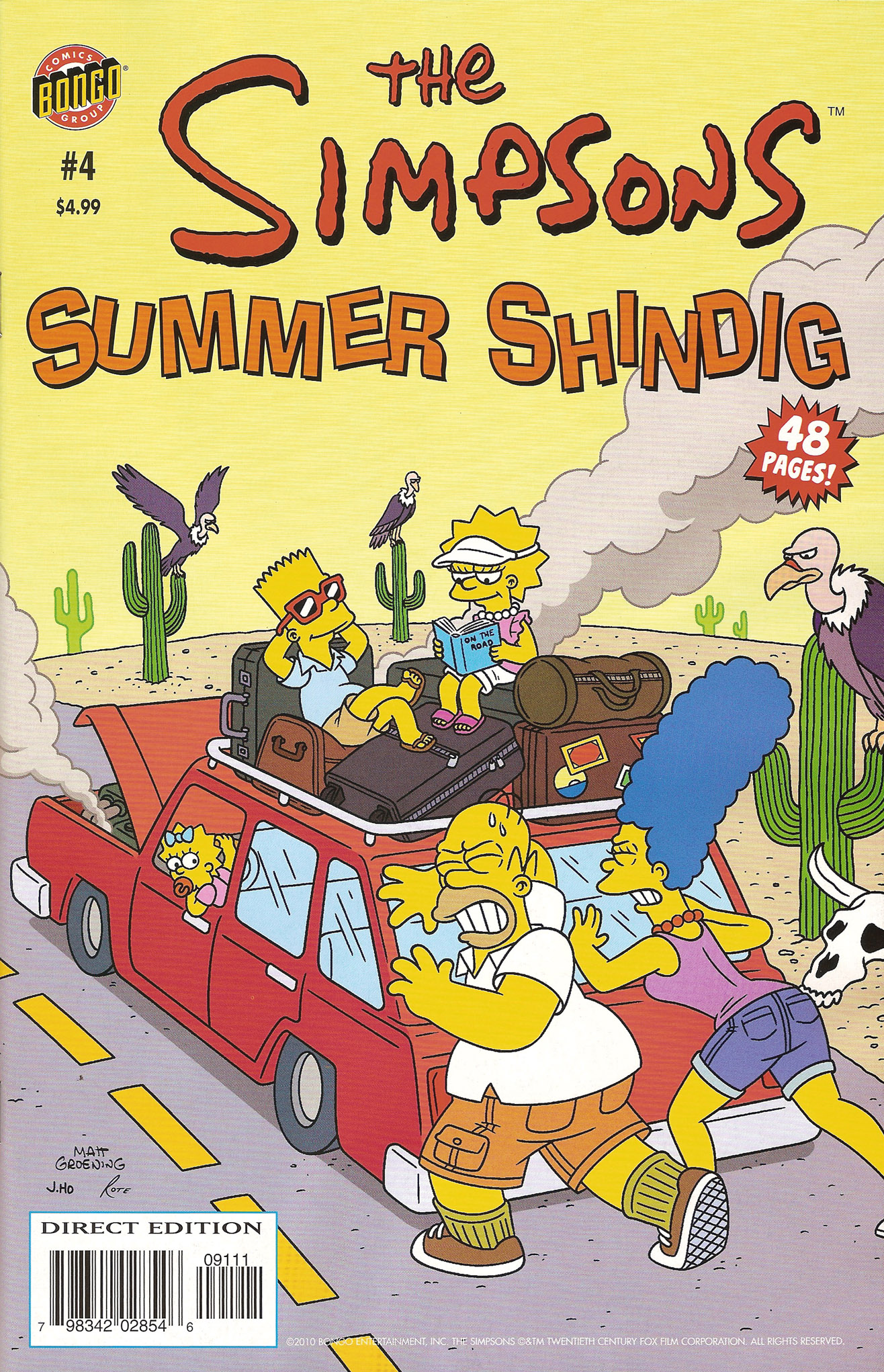 Read online The Simpsons Summer Shindig comic - Issue #4