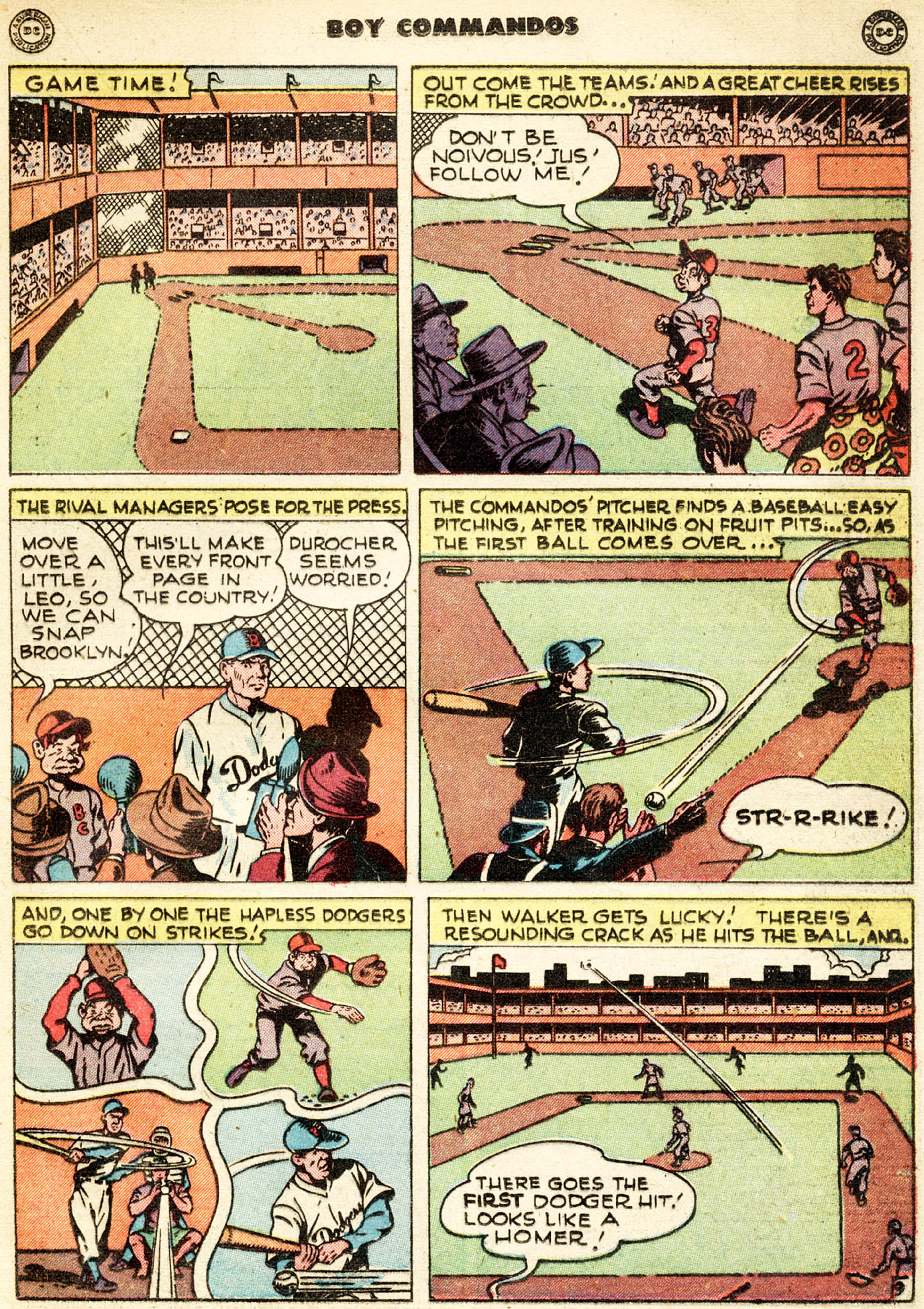 Read online Boy Commandos comic - Issue #20