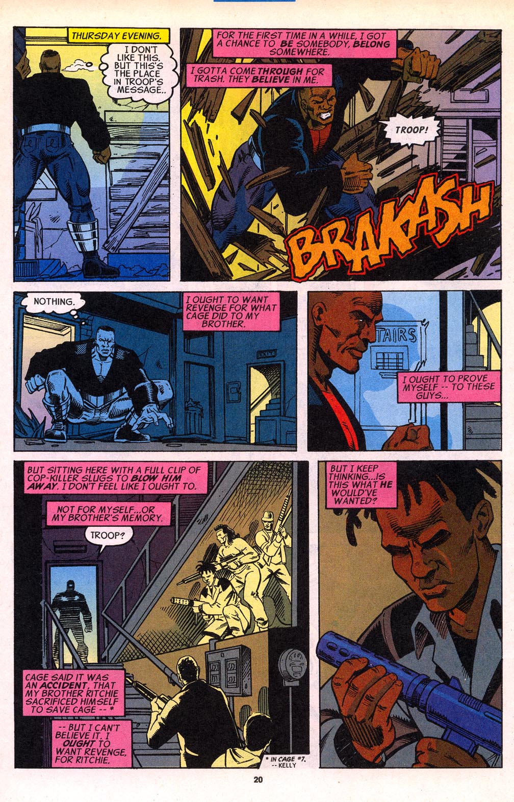 Read online Cage (1992) comic - Issue #11