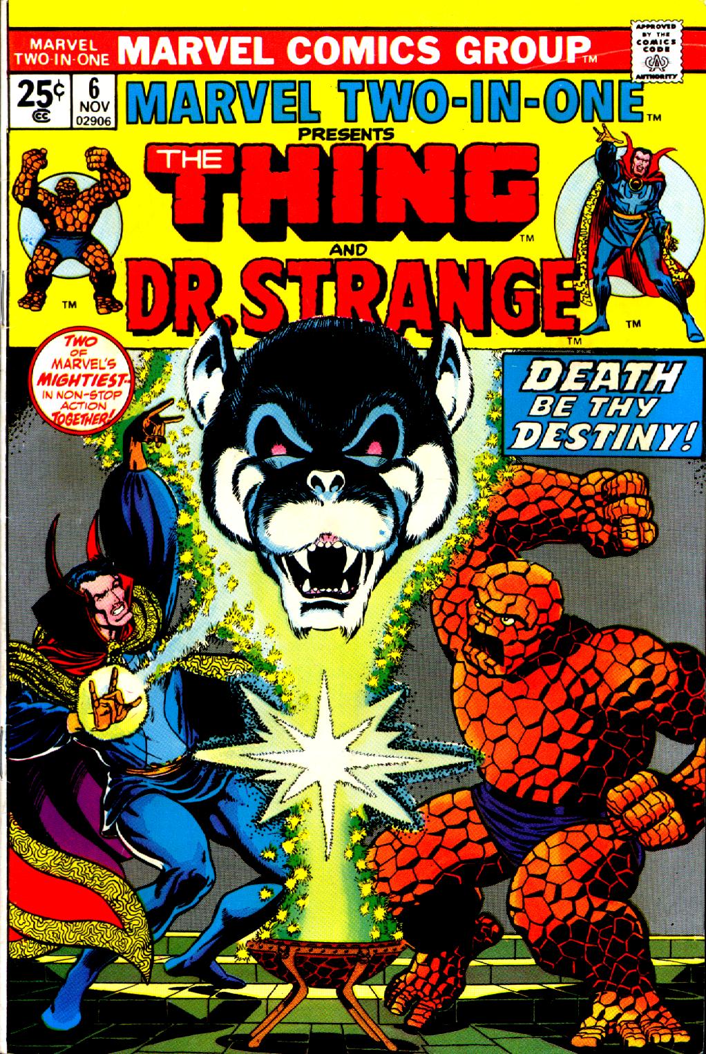 Read online Marvel Two-In-One comic - Issue #6