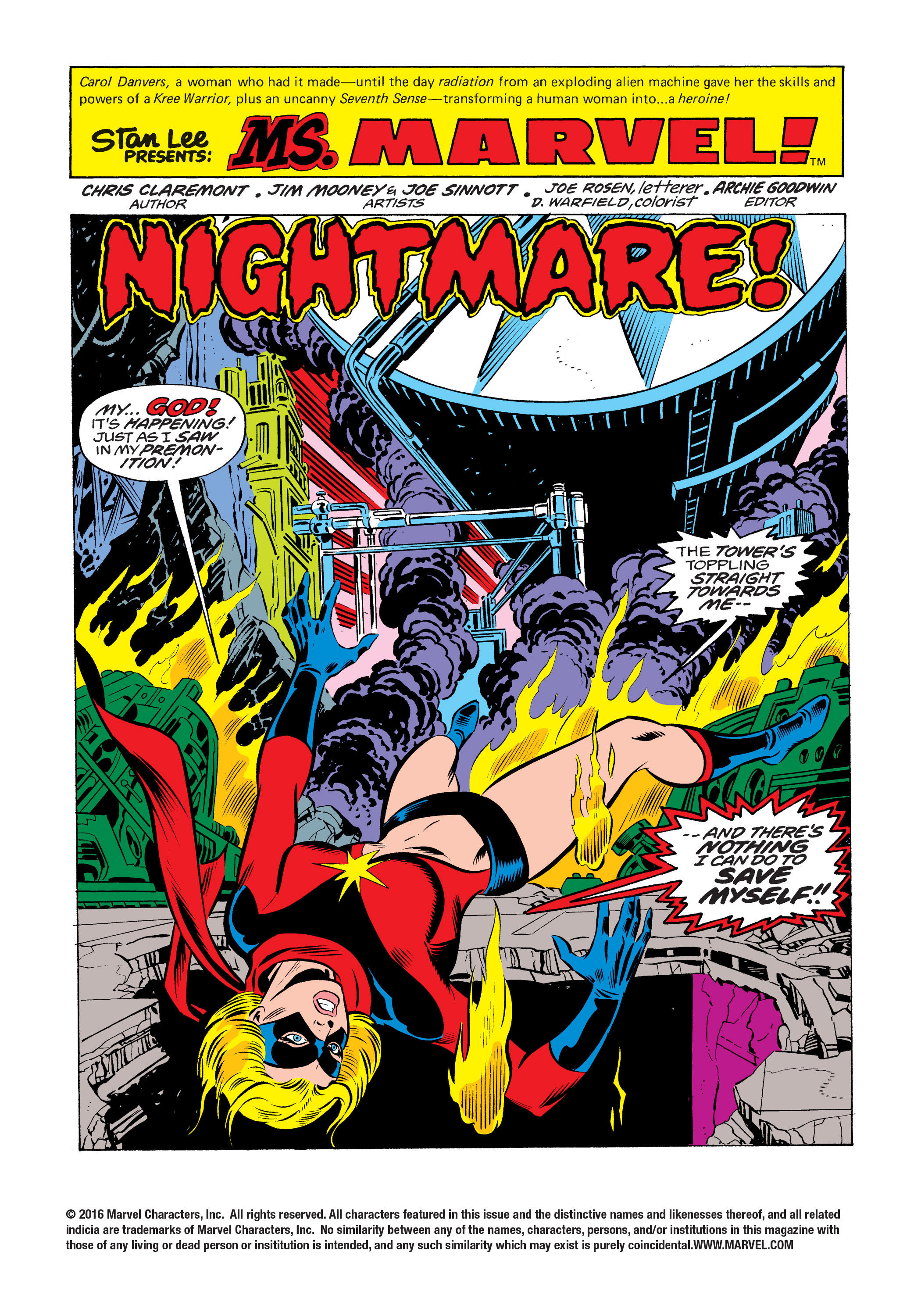 Read online Ms. Marvel (1977) comic - Issue #7