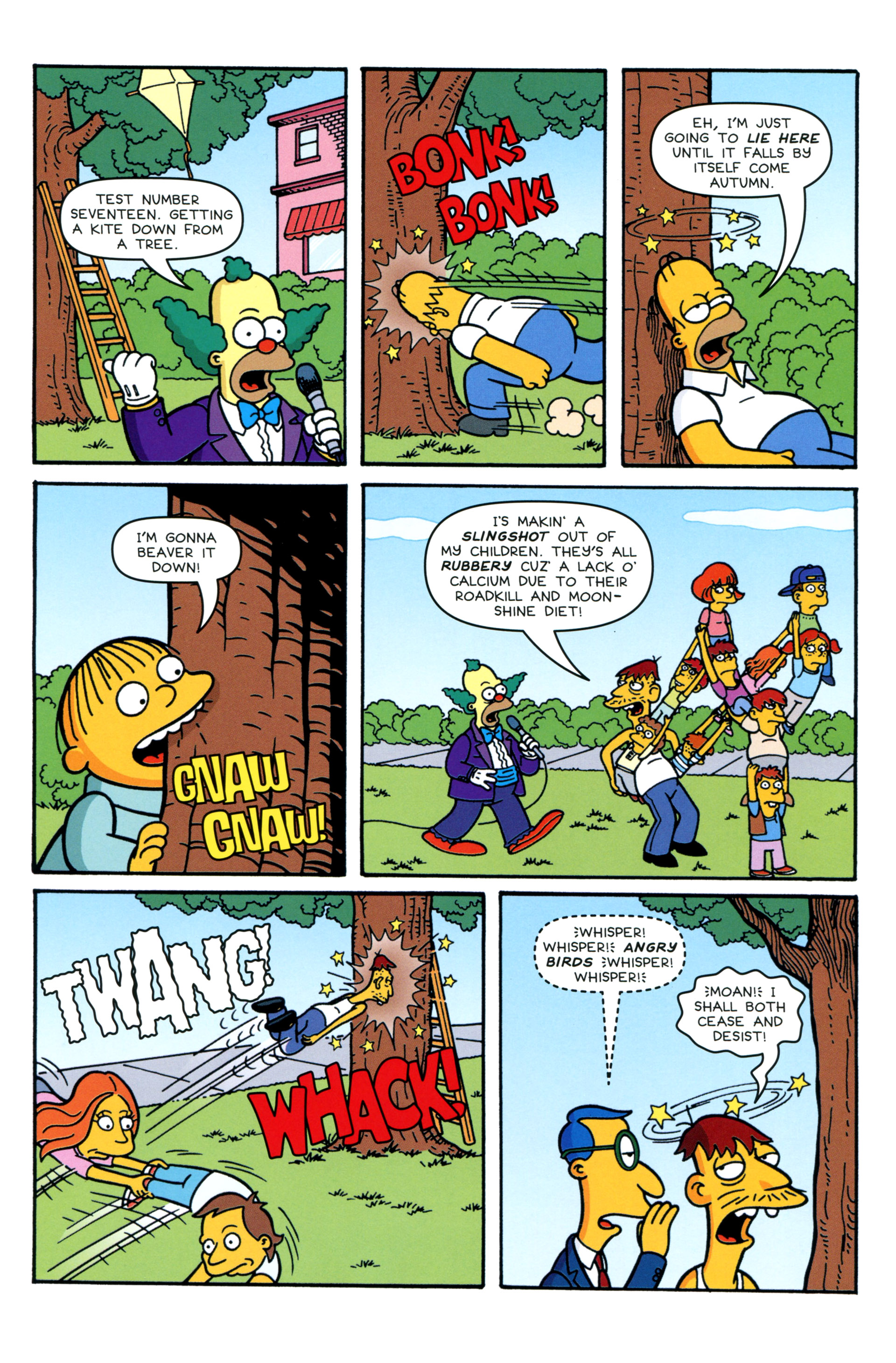 Read online Simpsons Comics comic - Issue #206