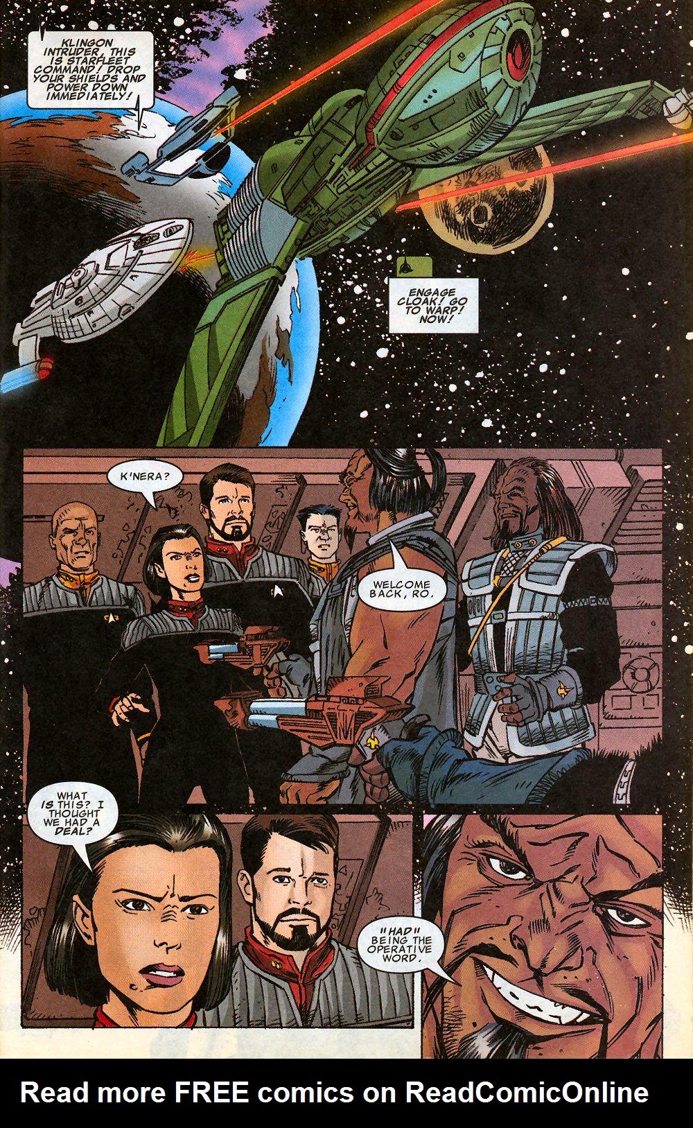 Read online Star Trek: The Next Generation - Riker comic - Issue # Full