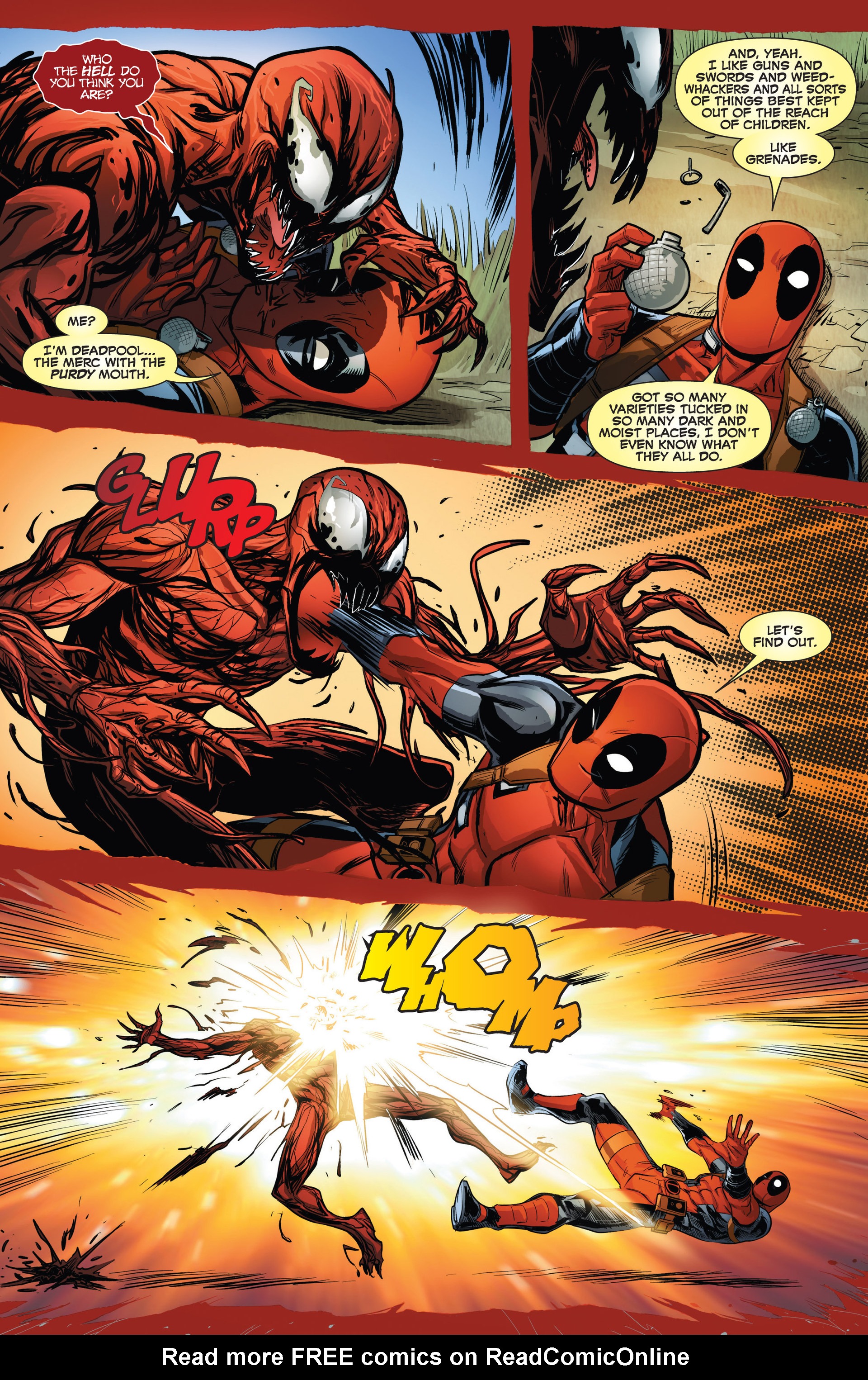 Read online Deadpool vs. Carnage comic - Issue #1