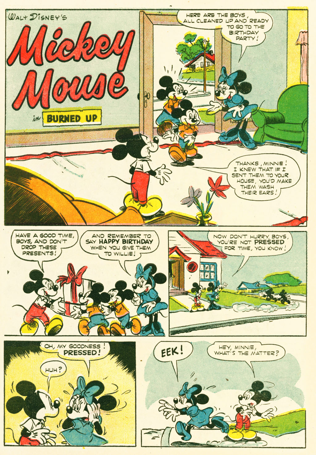 Read online Walt Disney's Mickey Mouse comic - Issue #38