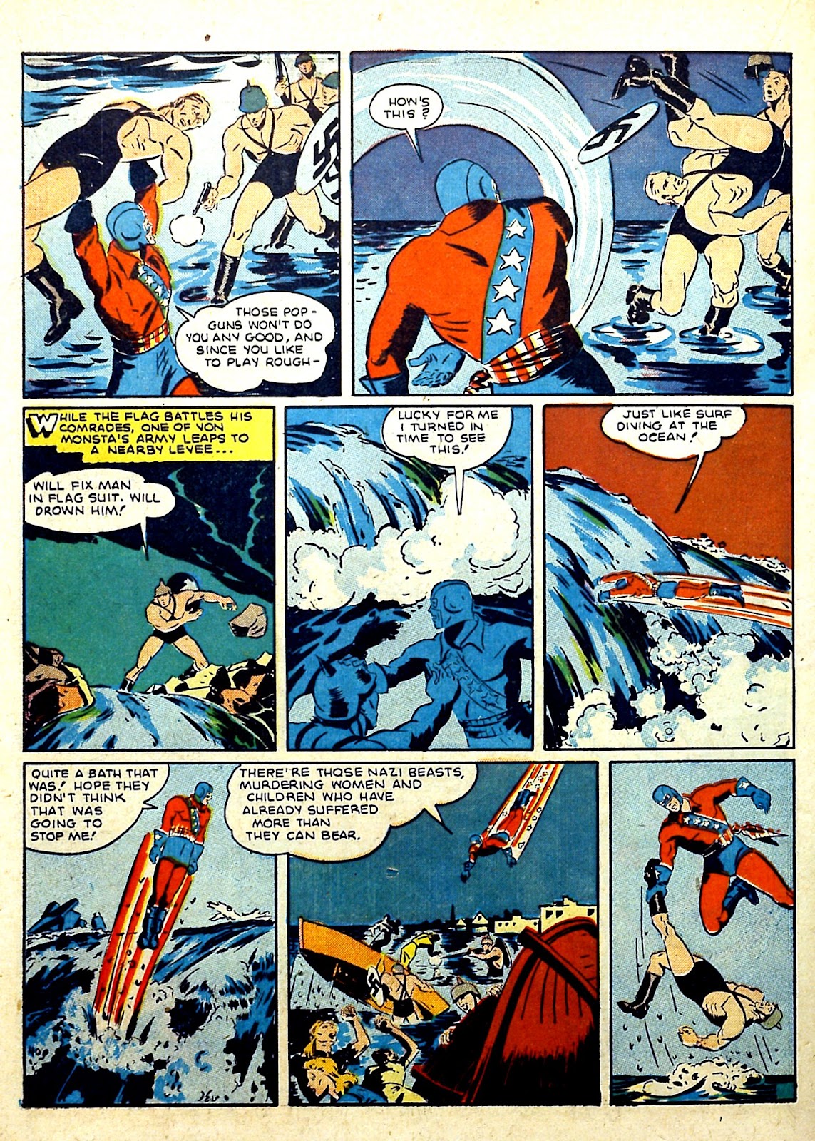 Read online Our Flag Comics comic - Issue #4