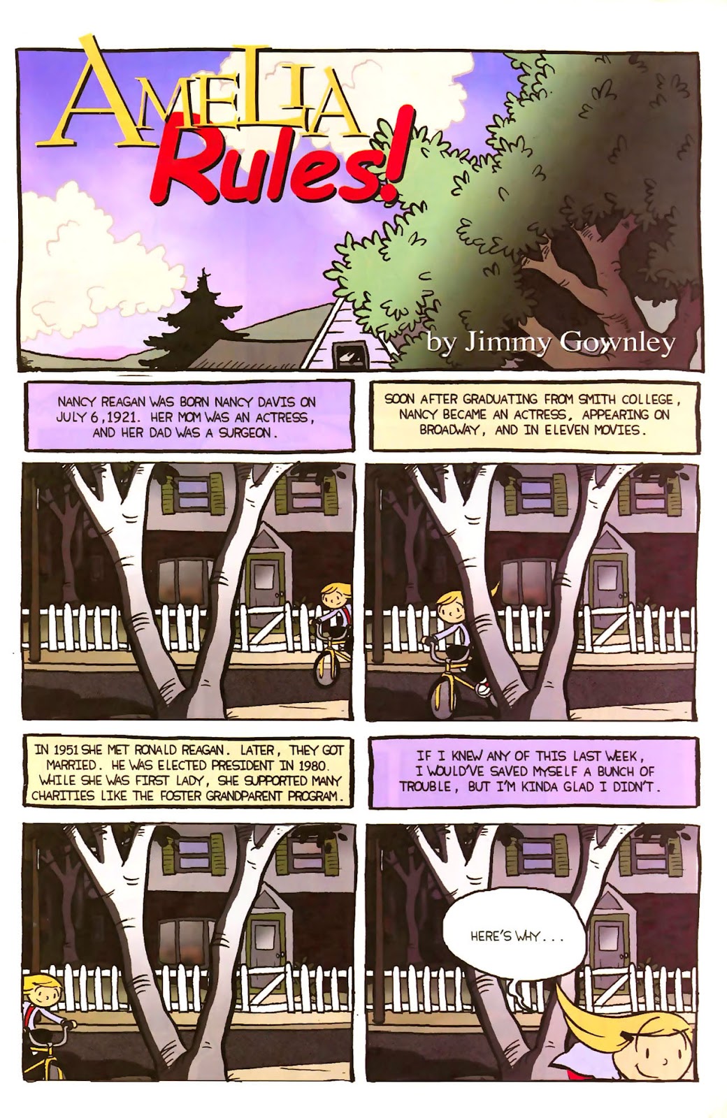 Read online Amelia Rules! comic - Issue #10