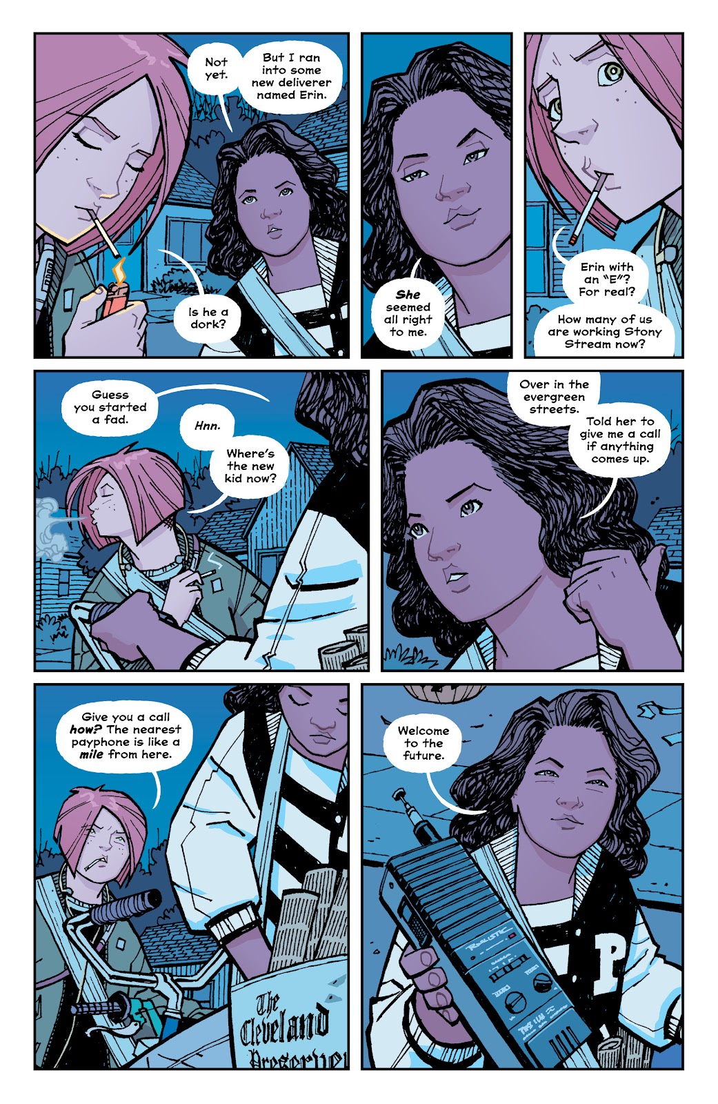 Read online Paper Girls comic - Issue #30