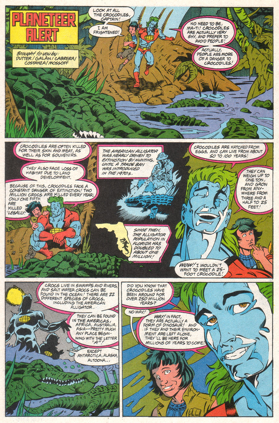 Read online Captain Planet and the Planeteers comic - Issue #12