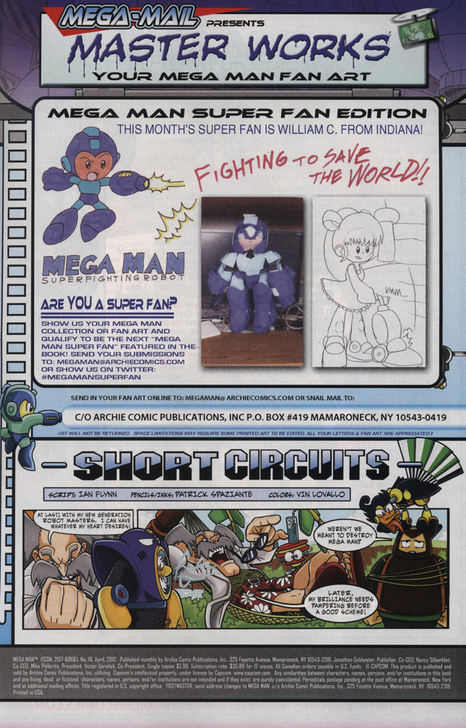 Read online Mega Man comic - Issue #10