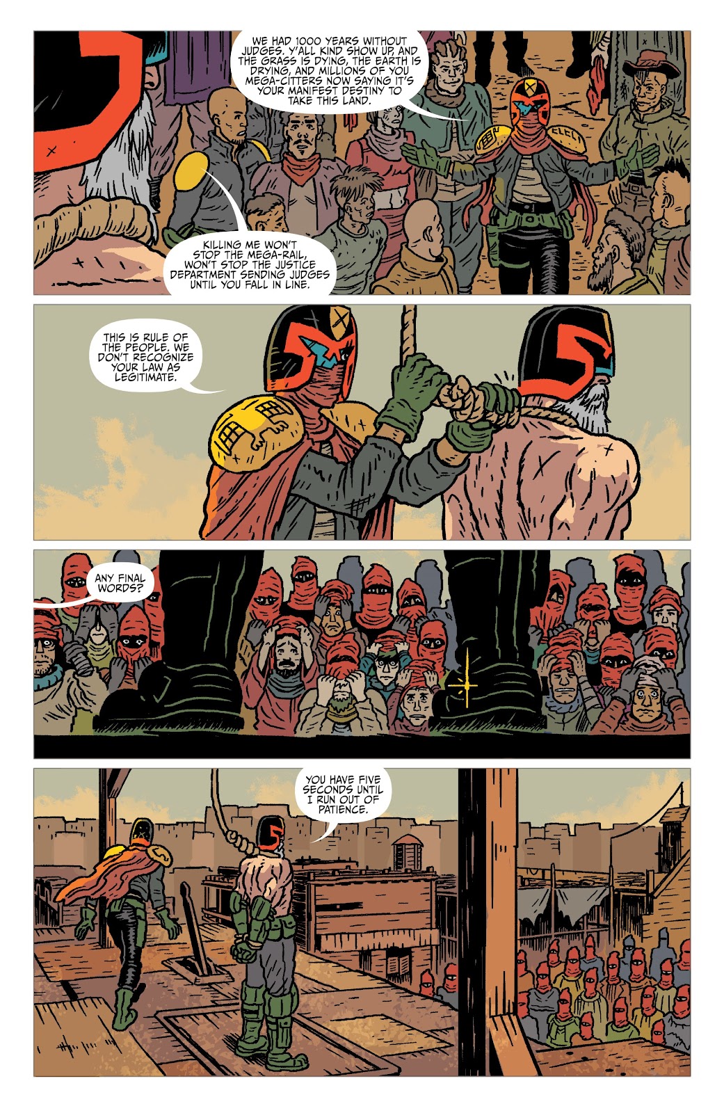 Read online Judge Dredd: 100-Page Giant comic - Issue # TPB