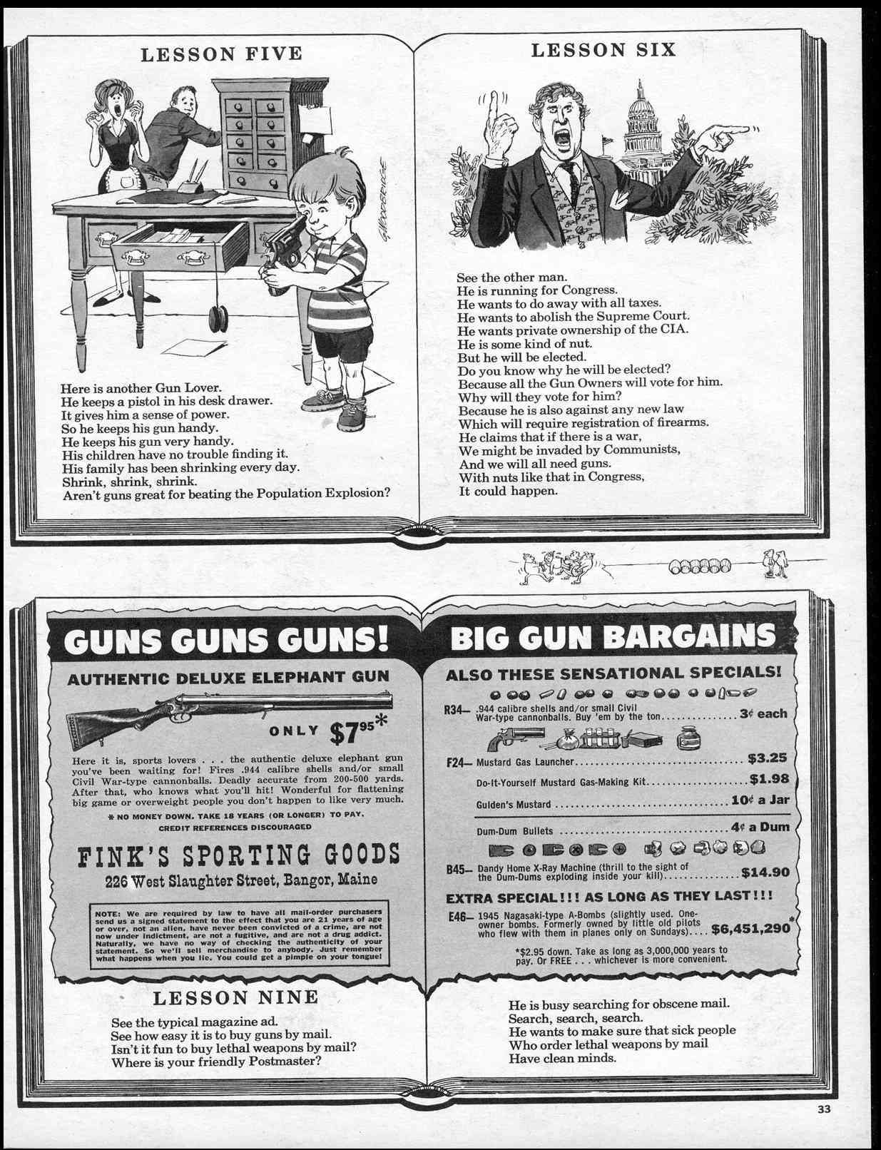 Read online MAD comic - Issue #95