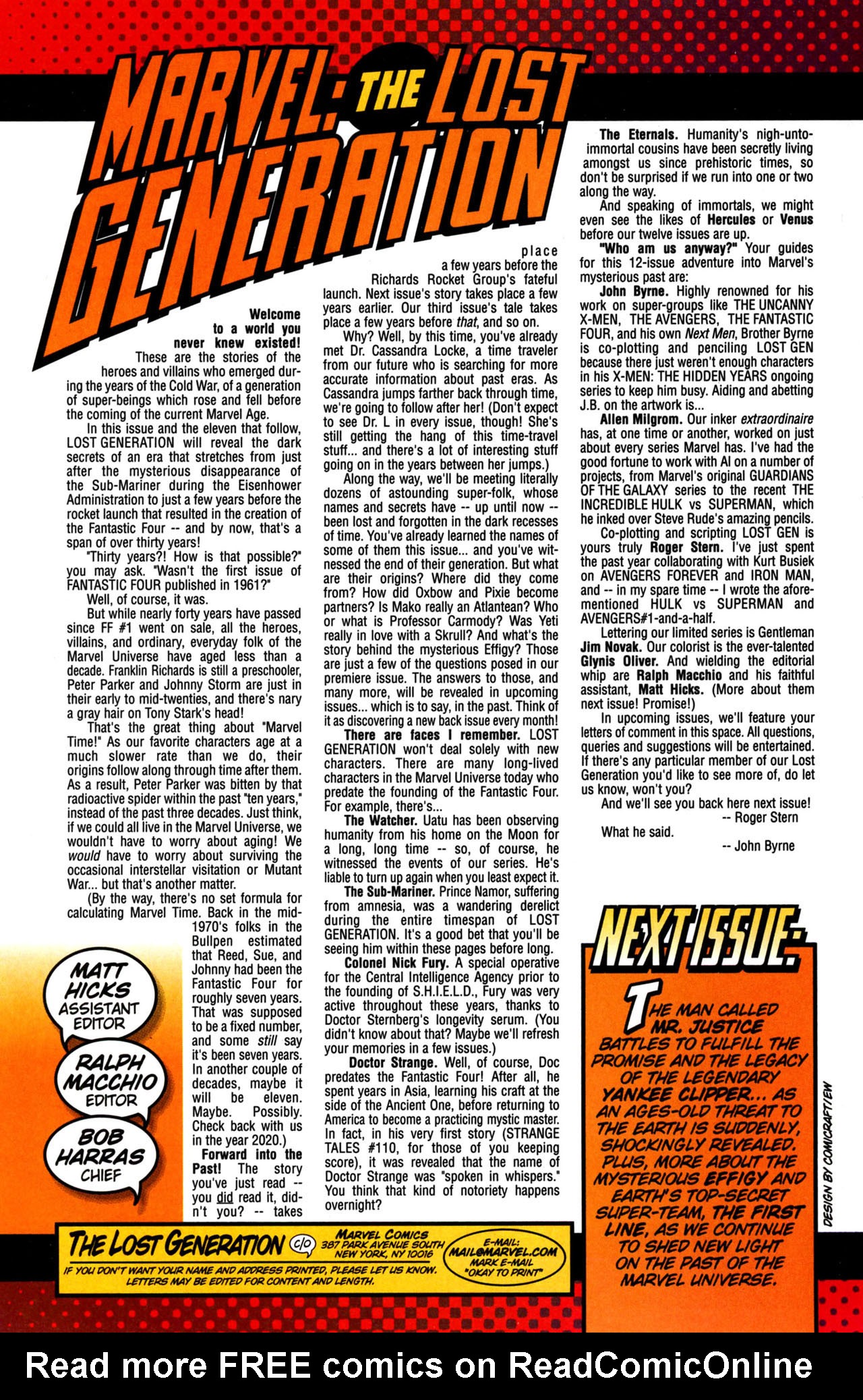 Read online Marvel: The Lost Generation comic - Issue #12