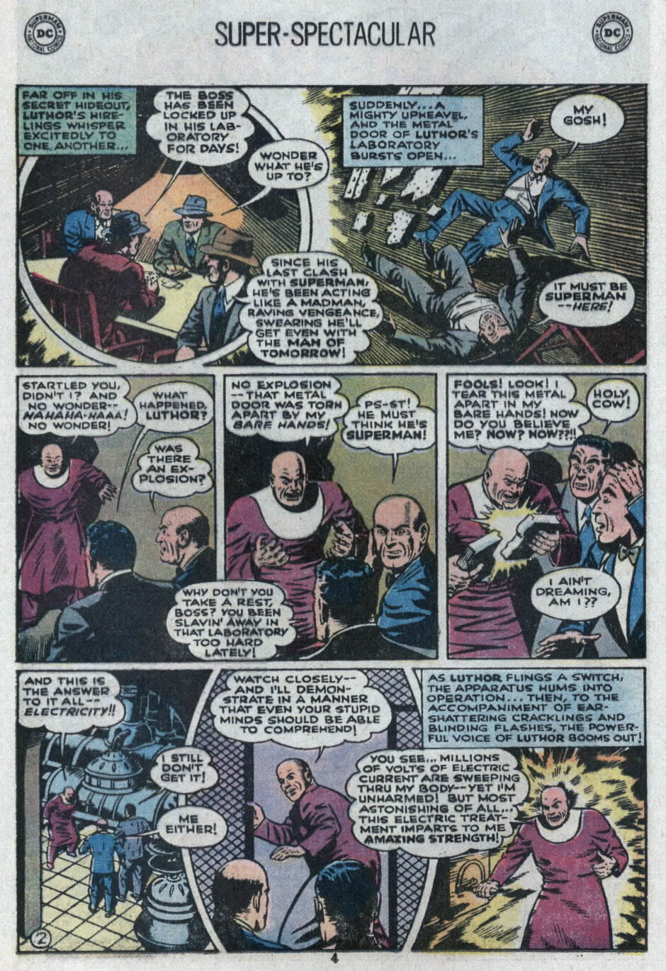 Read online Superman (1939) comic - Issue #252