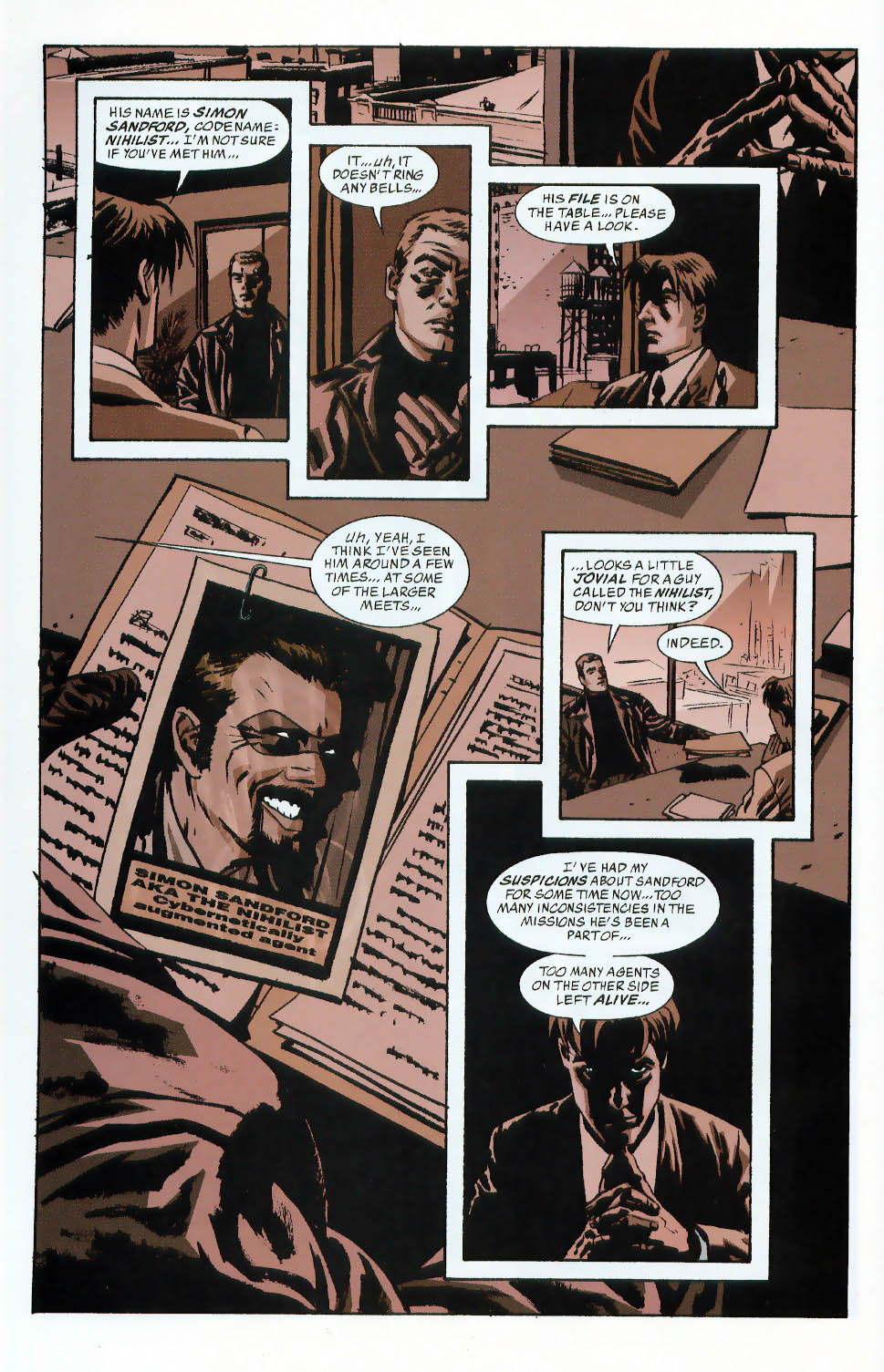 Read online Sleeper comic - Issue #1