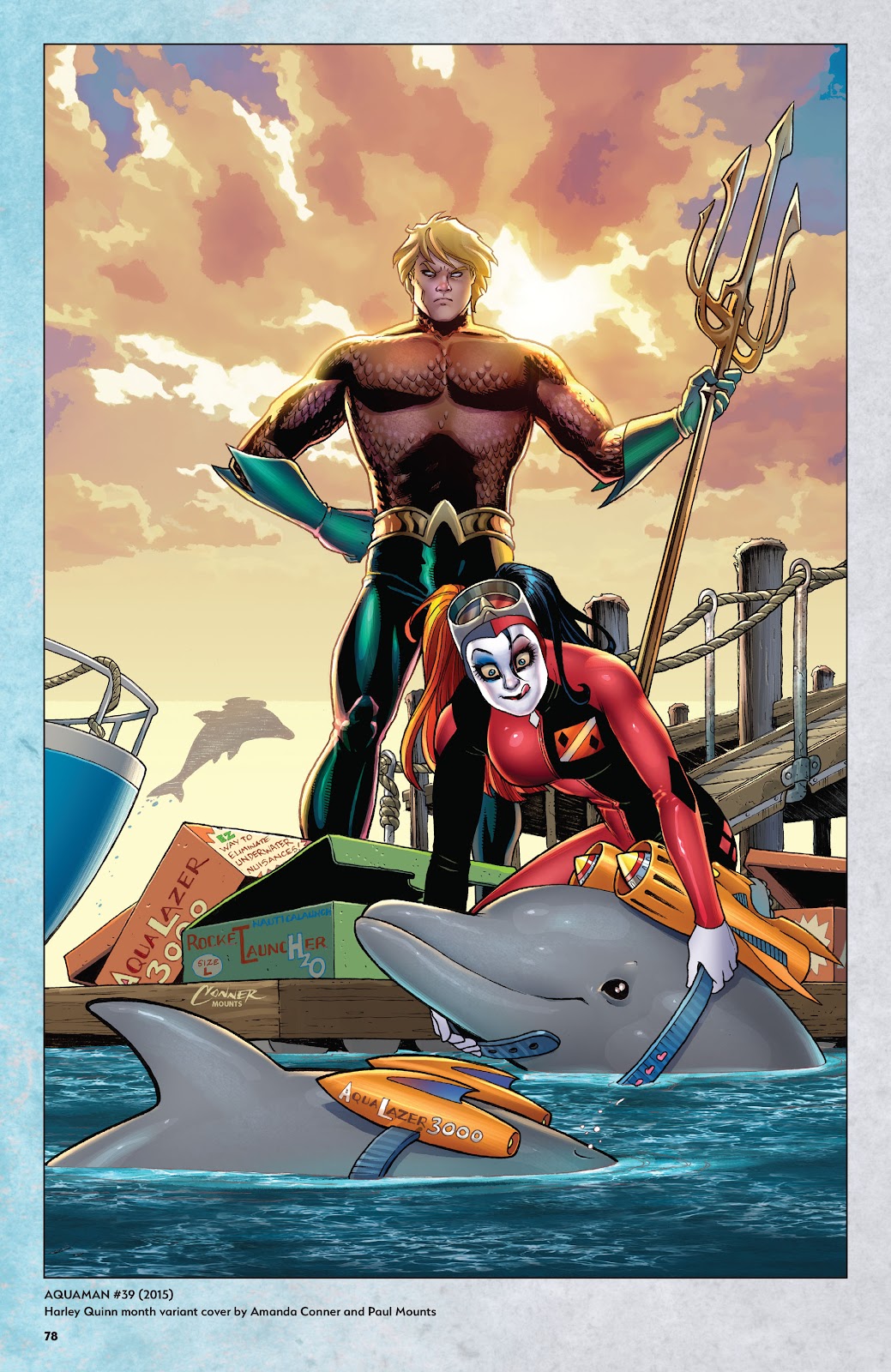 Read online Harley Quinn: A Rogue's Gallery―The Deluxe Cover Art ...