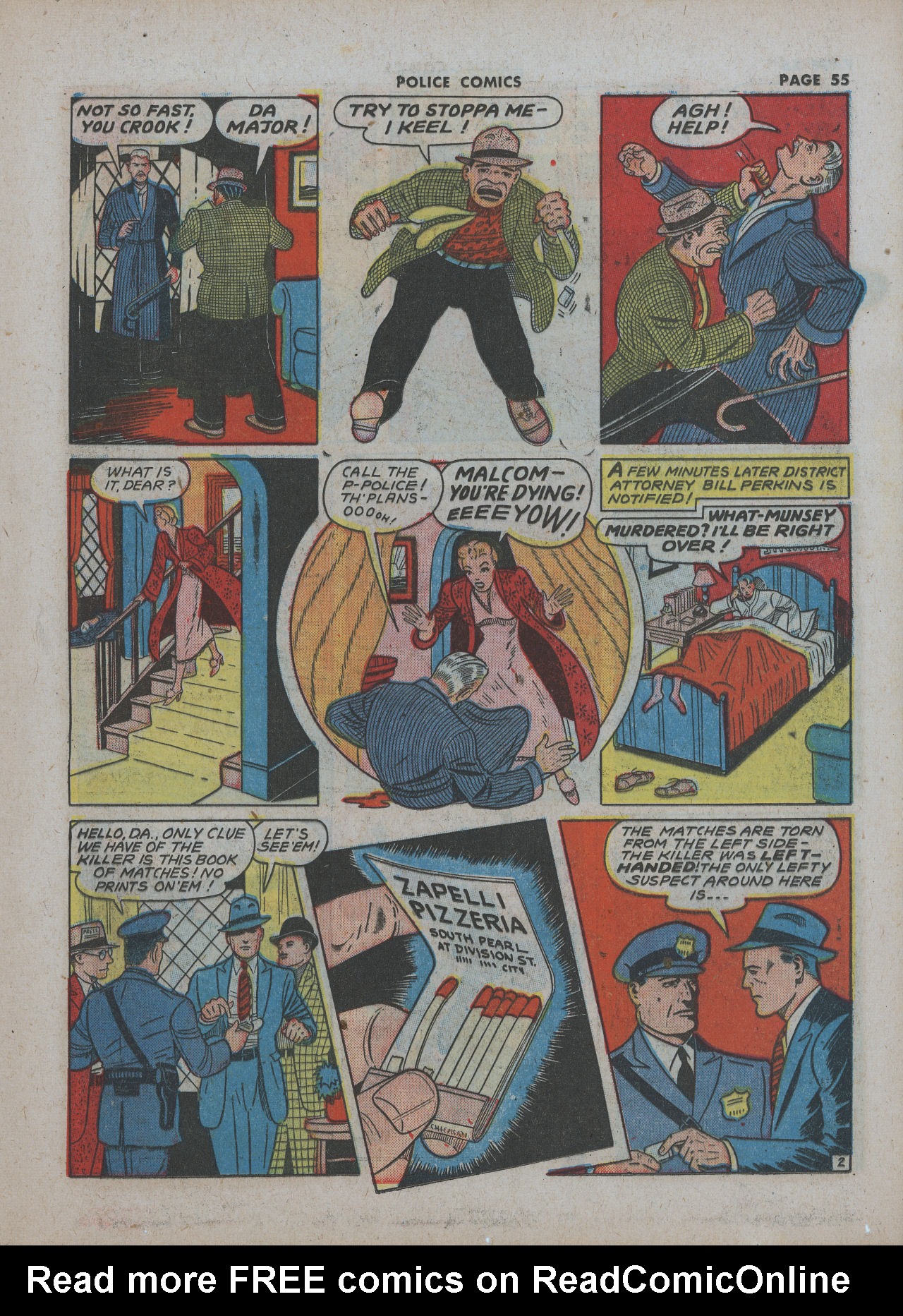 Read online Police Comics comic - Issue #11