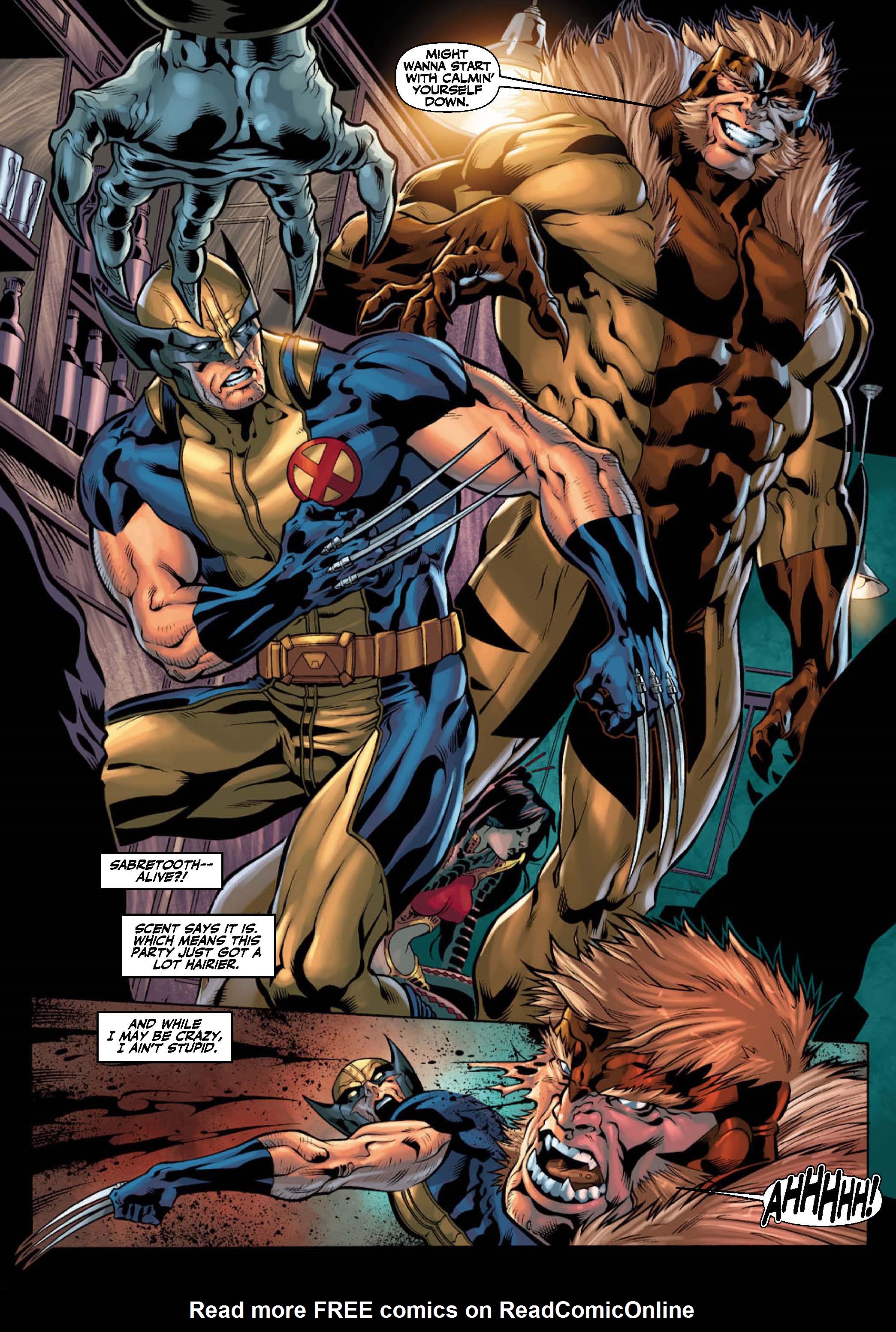 Read online Wolverine vs. Thor comic - Issue #1
