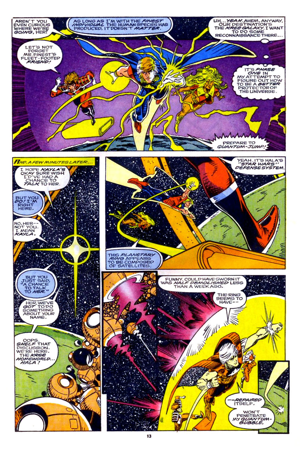 Read online Quasar comic - Issue #35