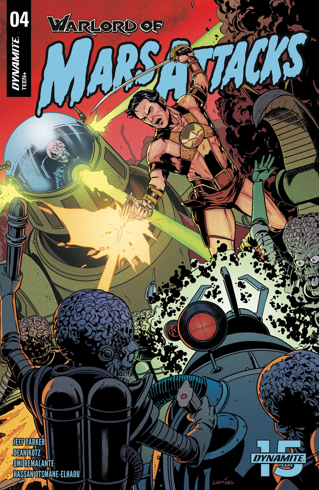 Read online Warlord of Mars Attacks comic - Issue #4