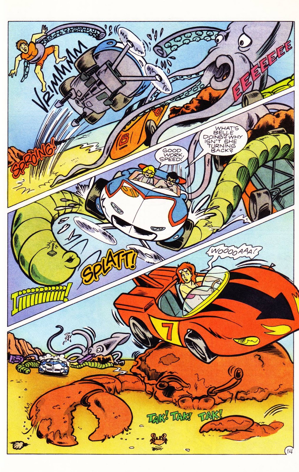 Read online The New Adventures of Speed Racer comic - Issue #3