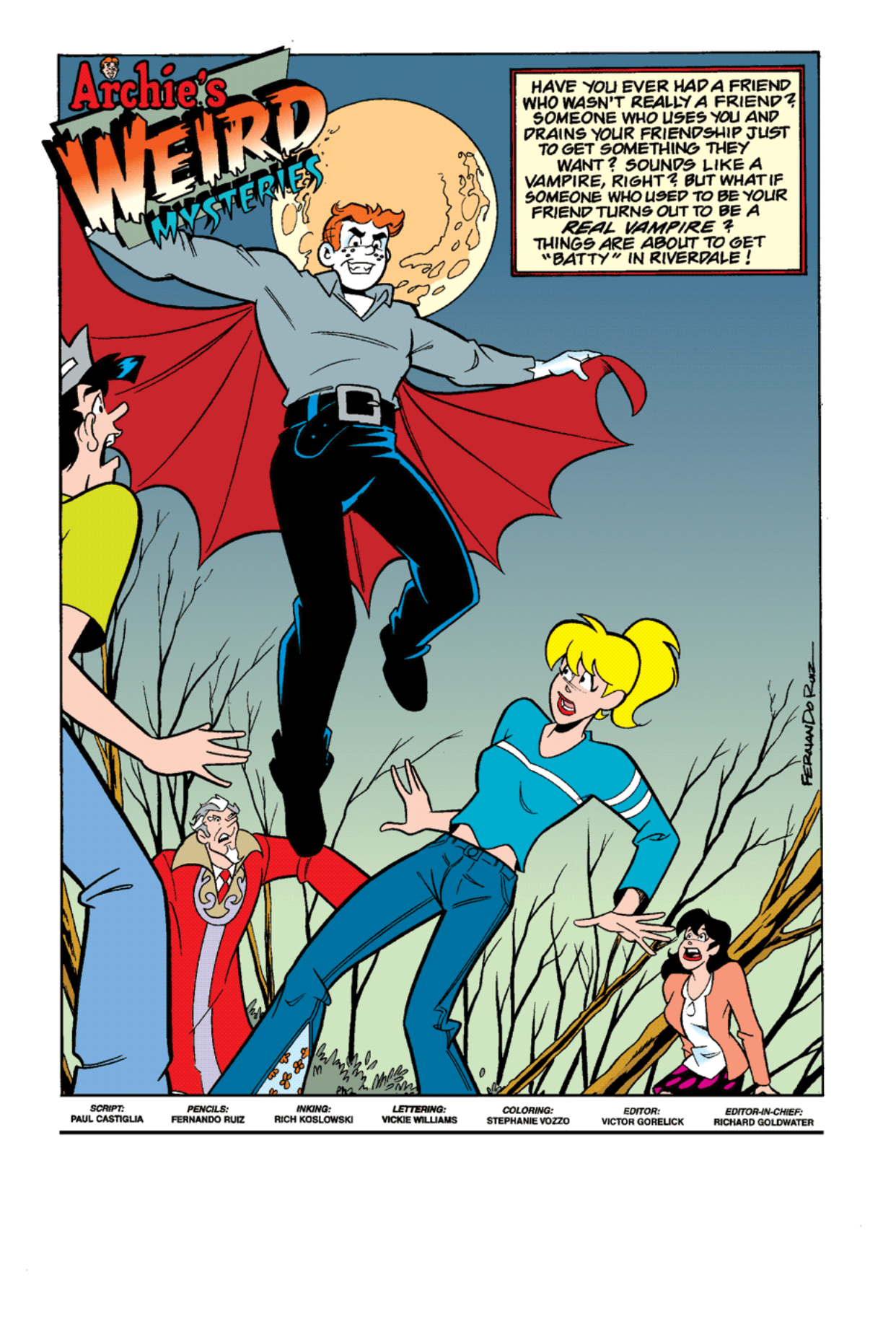 Read online Archie's Weird Mysteries comic - Issue #12