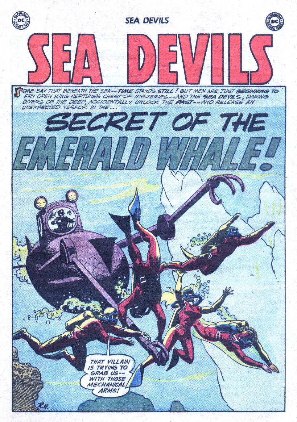 Read online Sea Devils comic - Issue #1
